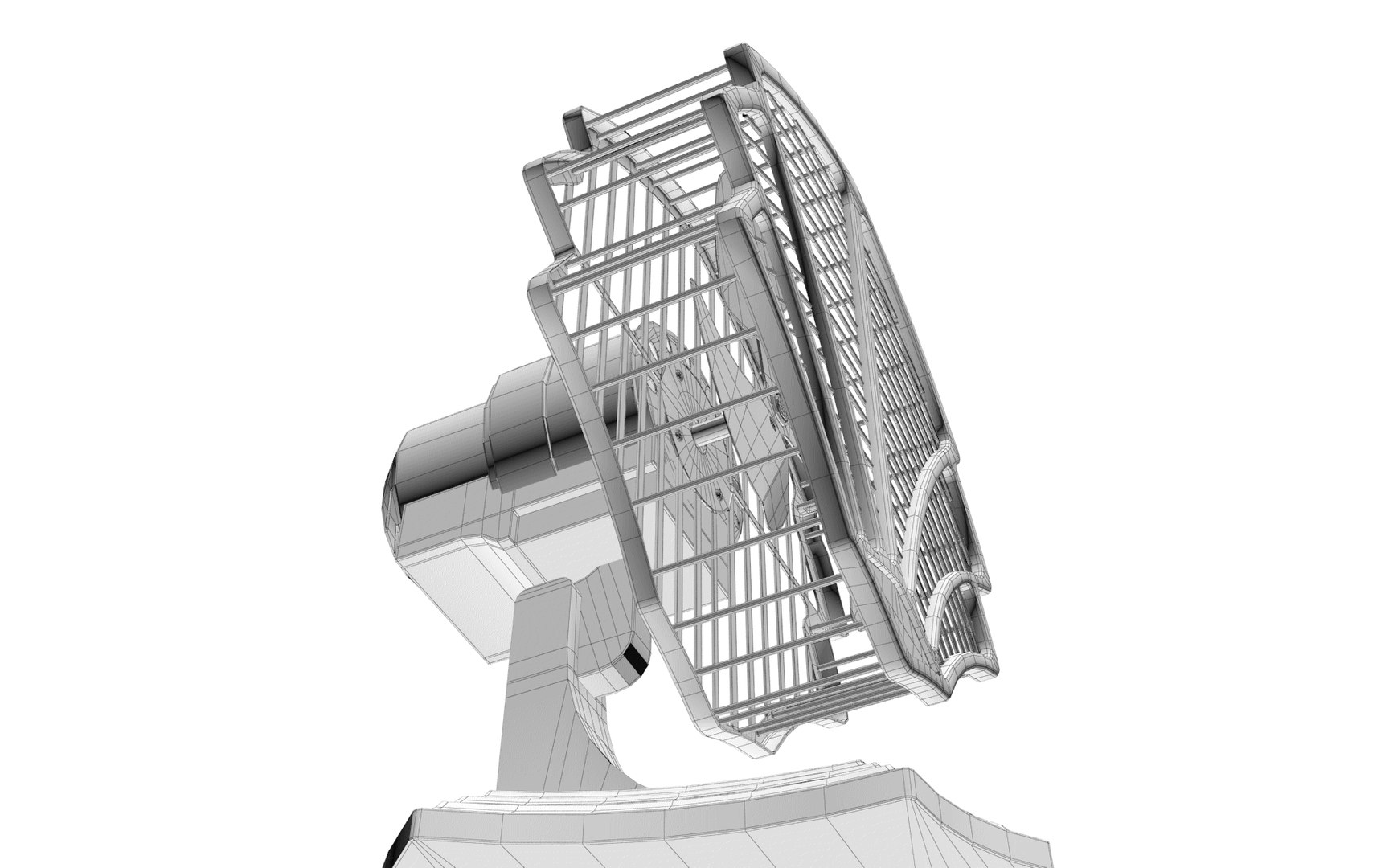 Art Deco Table Fan 3D Model - TurboSquid 2422347