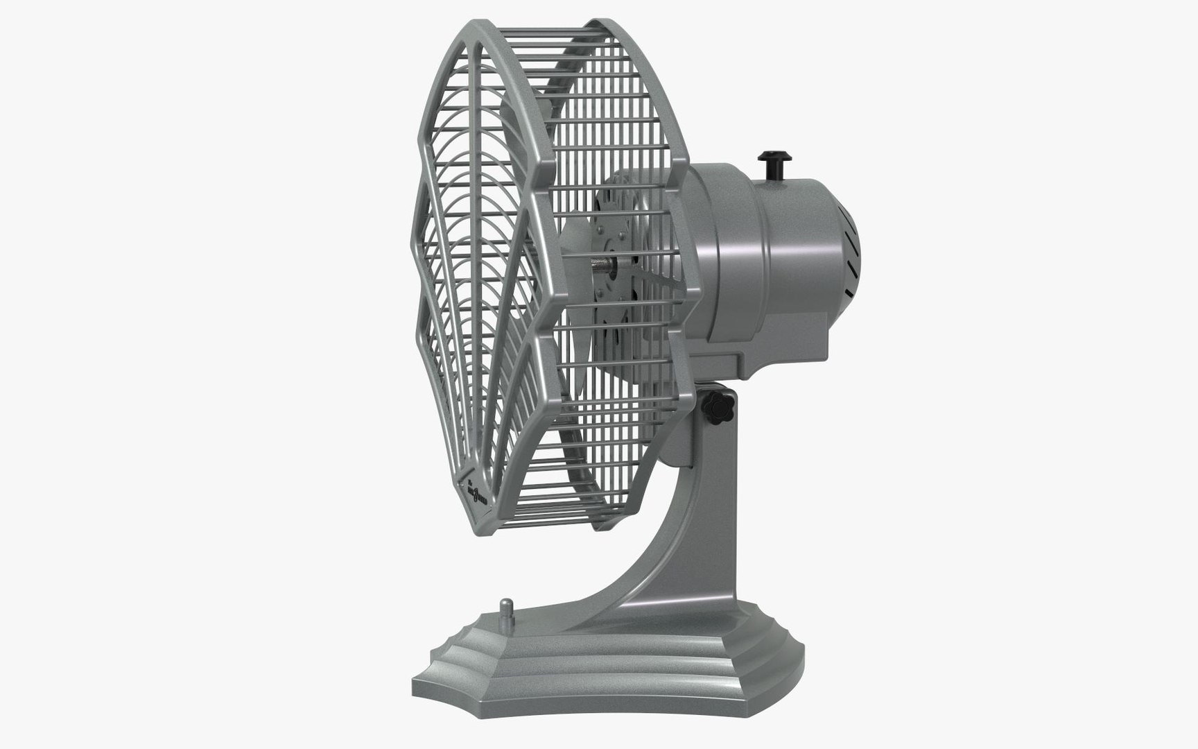 Art Deco Table Fan 3D Model - TurboSquid 2422347