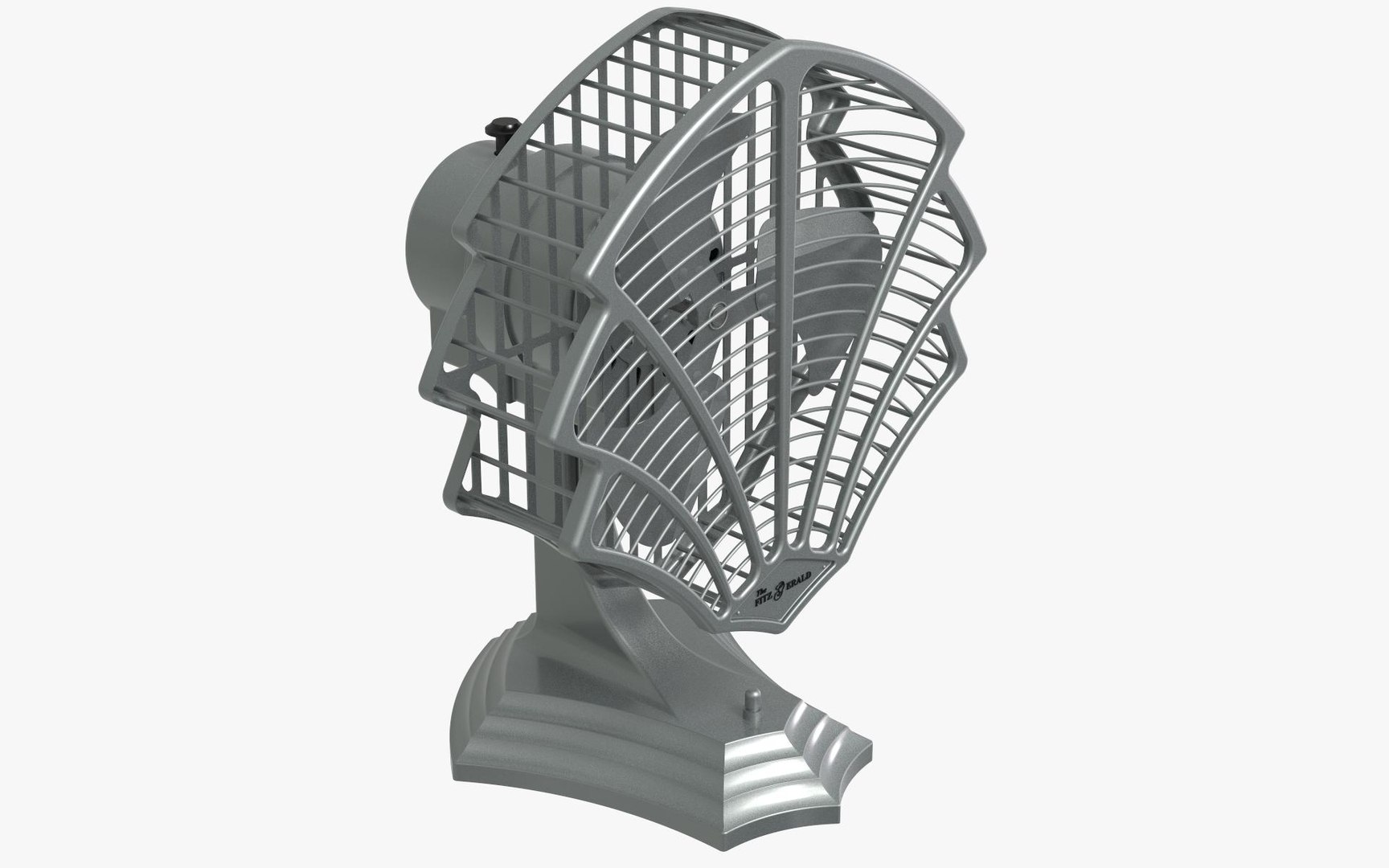 Art Deco Table Fan 3D Model - TurboSquid 2422347