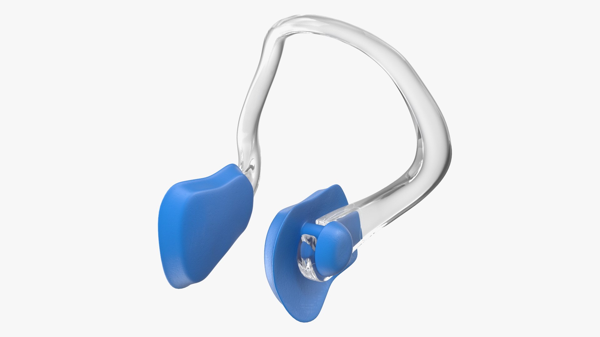 Nose Clip For Swimming Blue 3D Model - TurboSquid 2383456