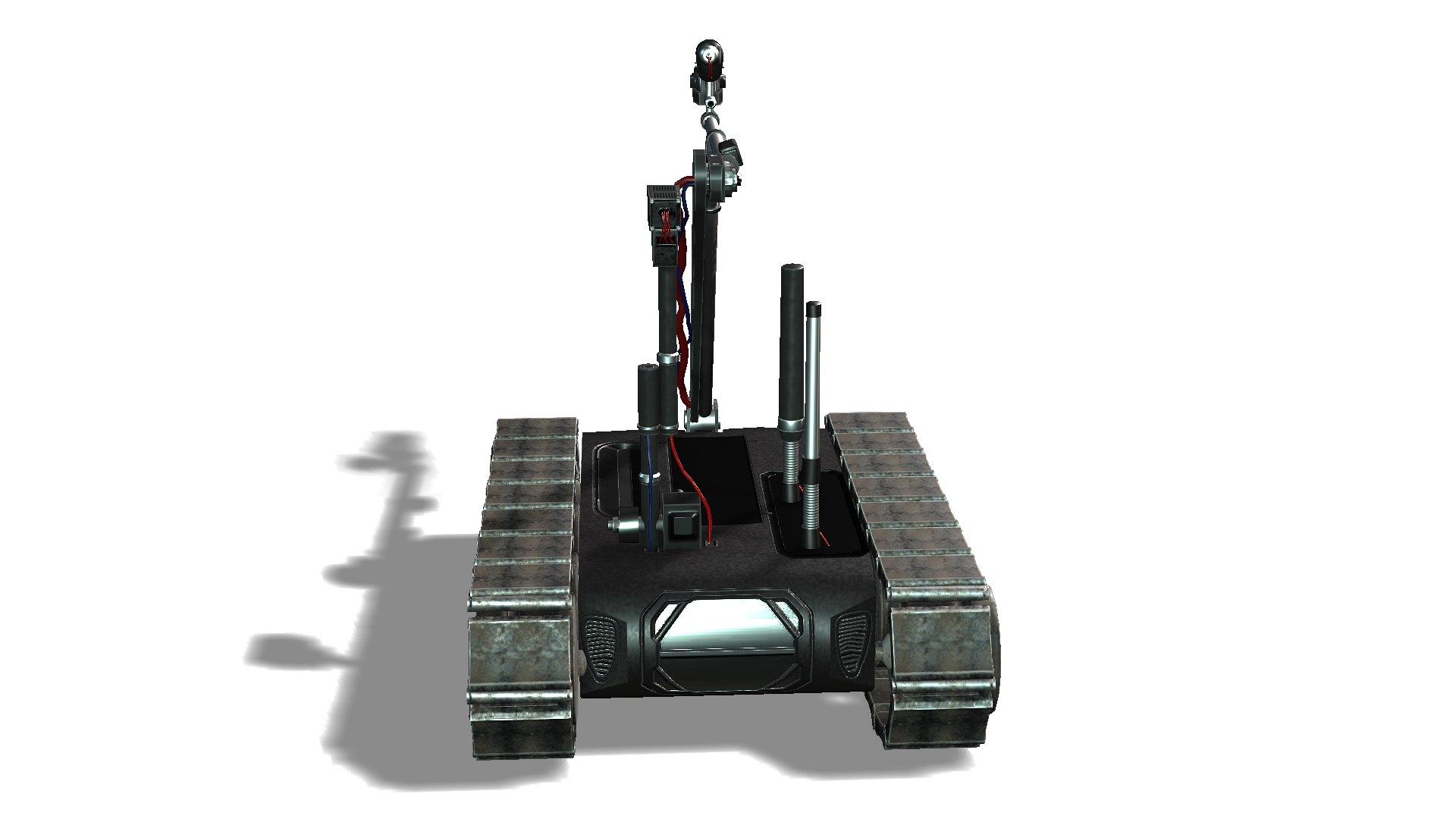 Tank Robot 3D Model - TurboSquid 2417448