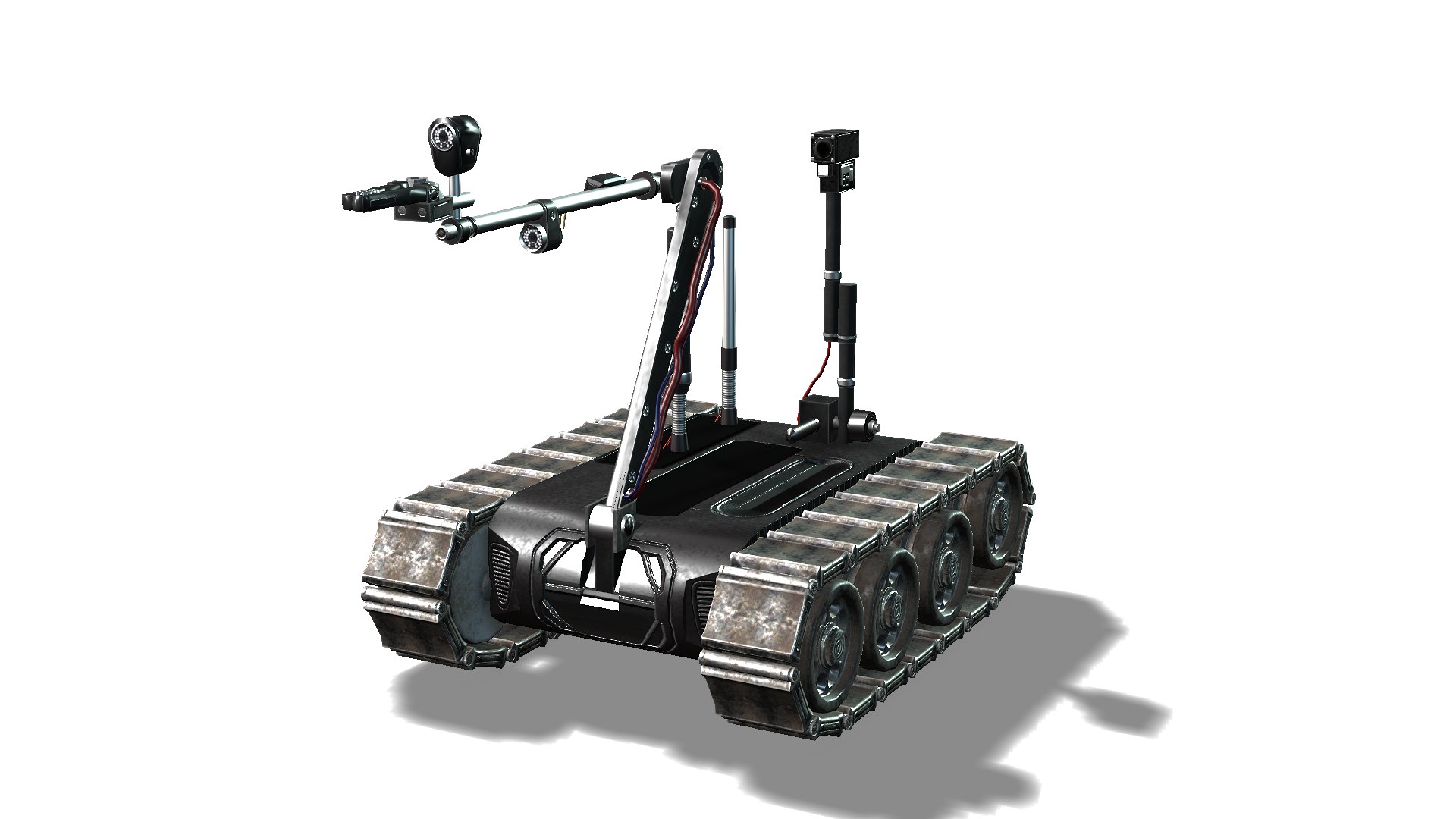 Tank Robot 3D Model - TurboSquid 2417448