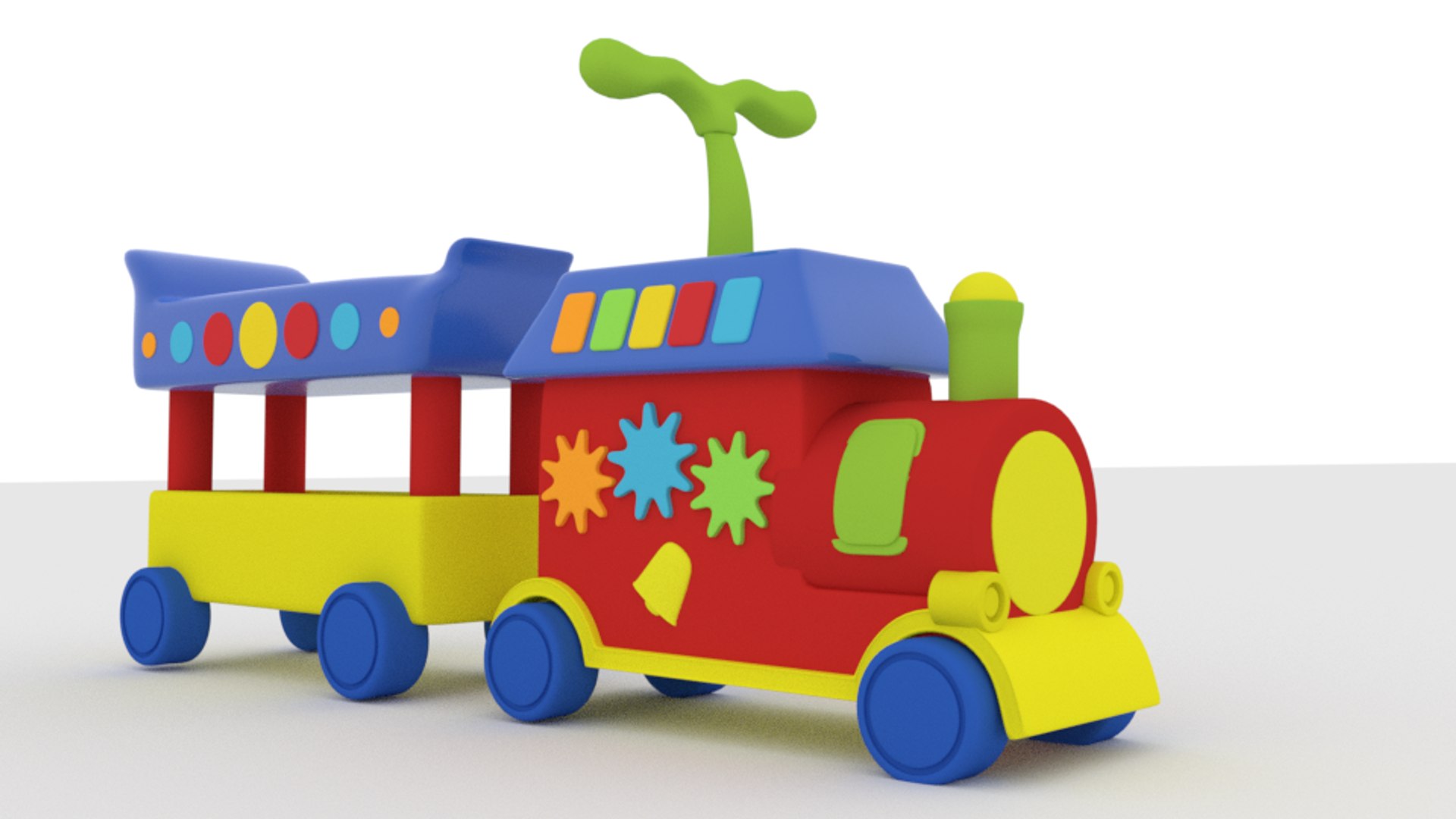 Train Fun 3D Model - TurboSquid 1504572