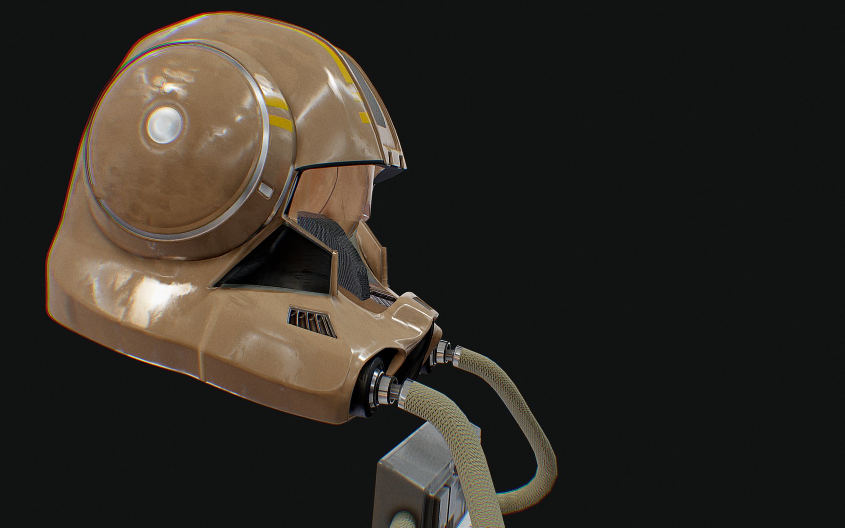 3D Clone Trooper Pilot Helmet - TurboSquid 1887205