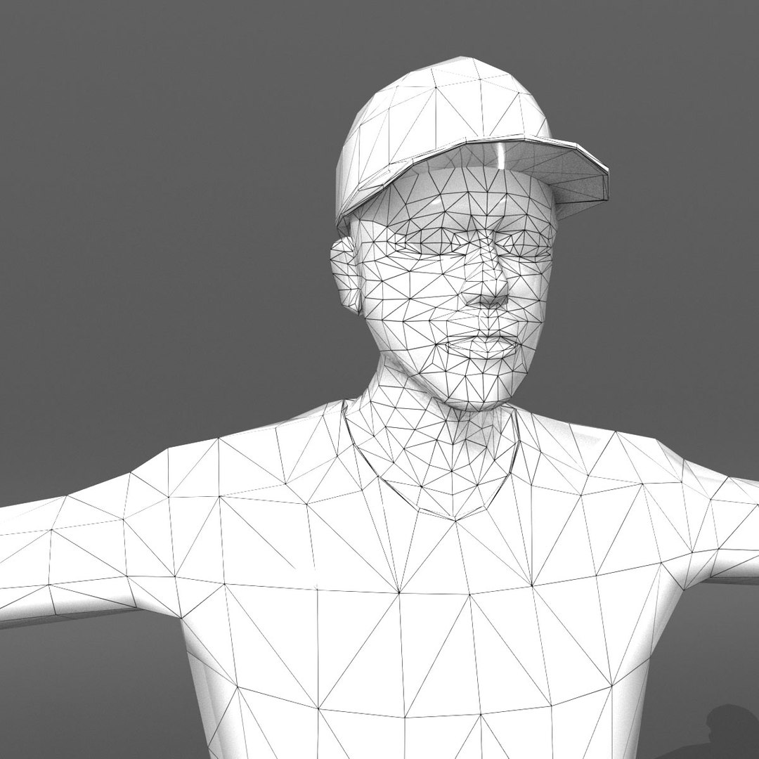 Cricket player 3D model - TurboSquid 1514171