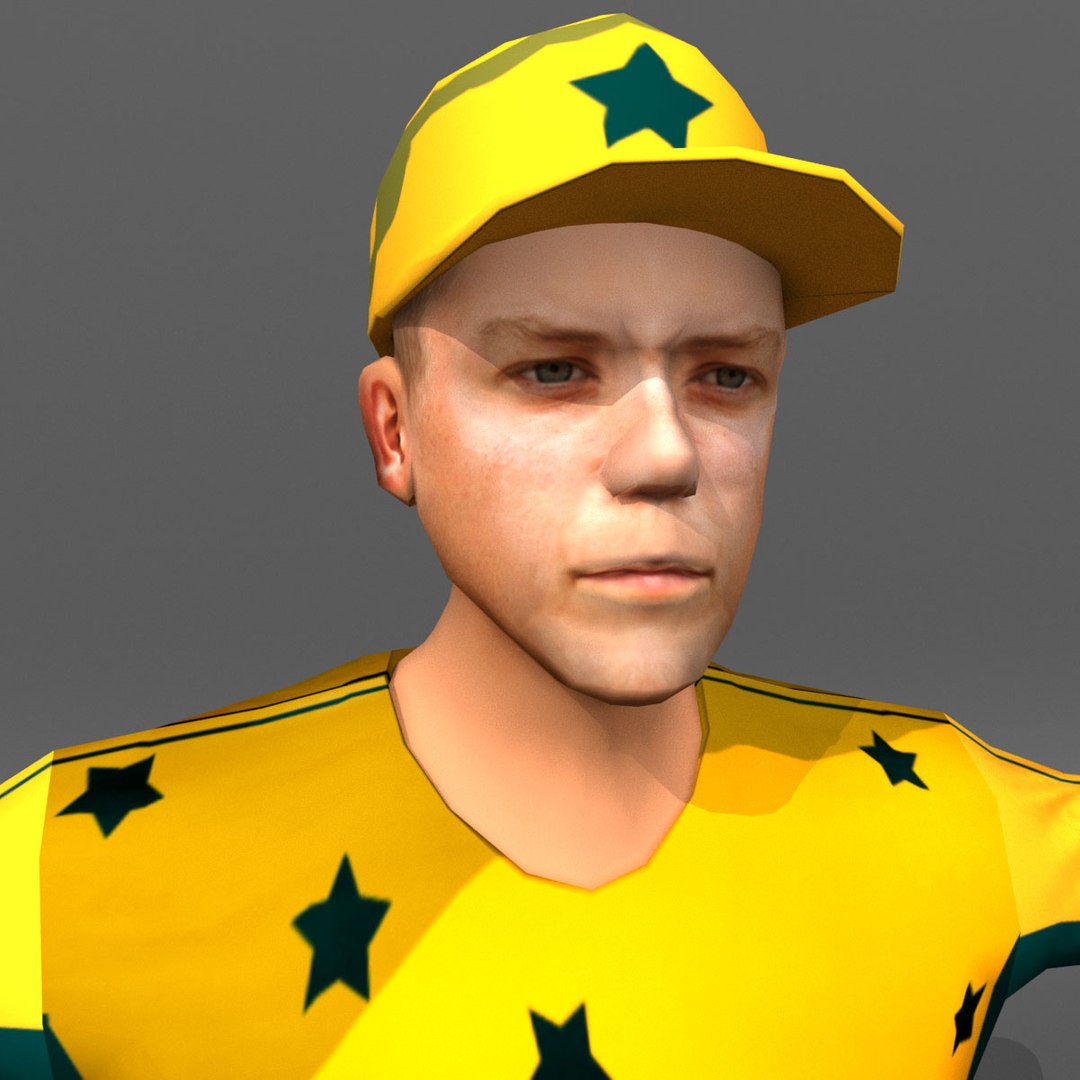 Cricket player 3D model - TurboSquid 1514171