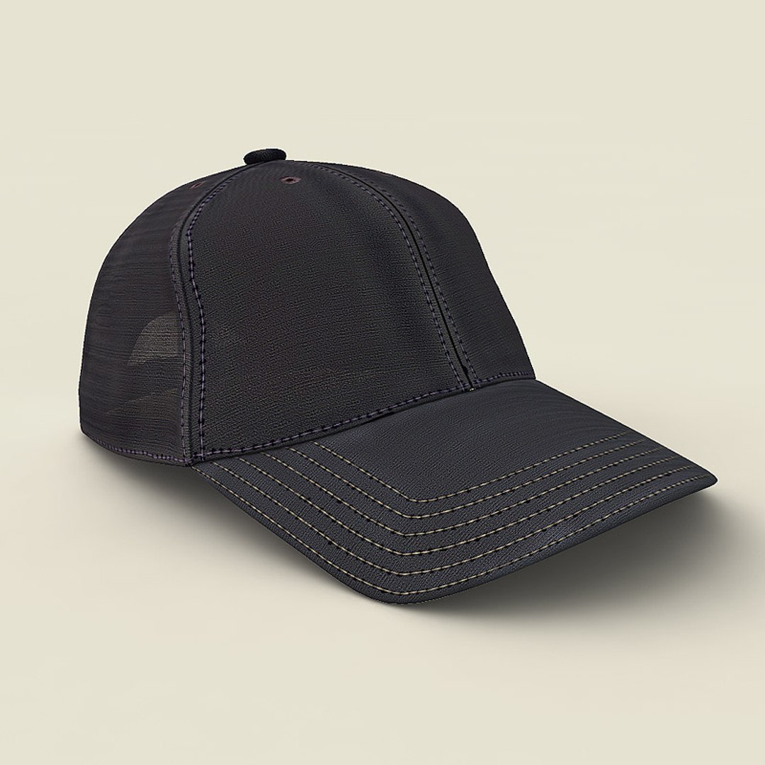 3d Model Baseball Cap Colors