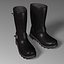 Motorcycle Boots 3d Model