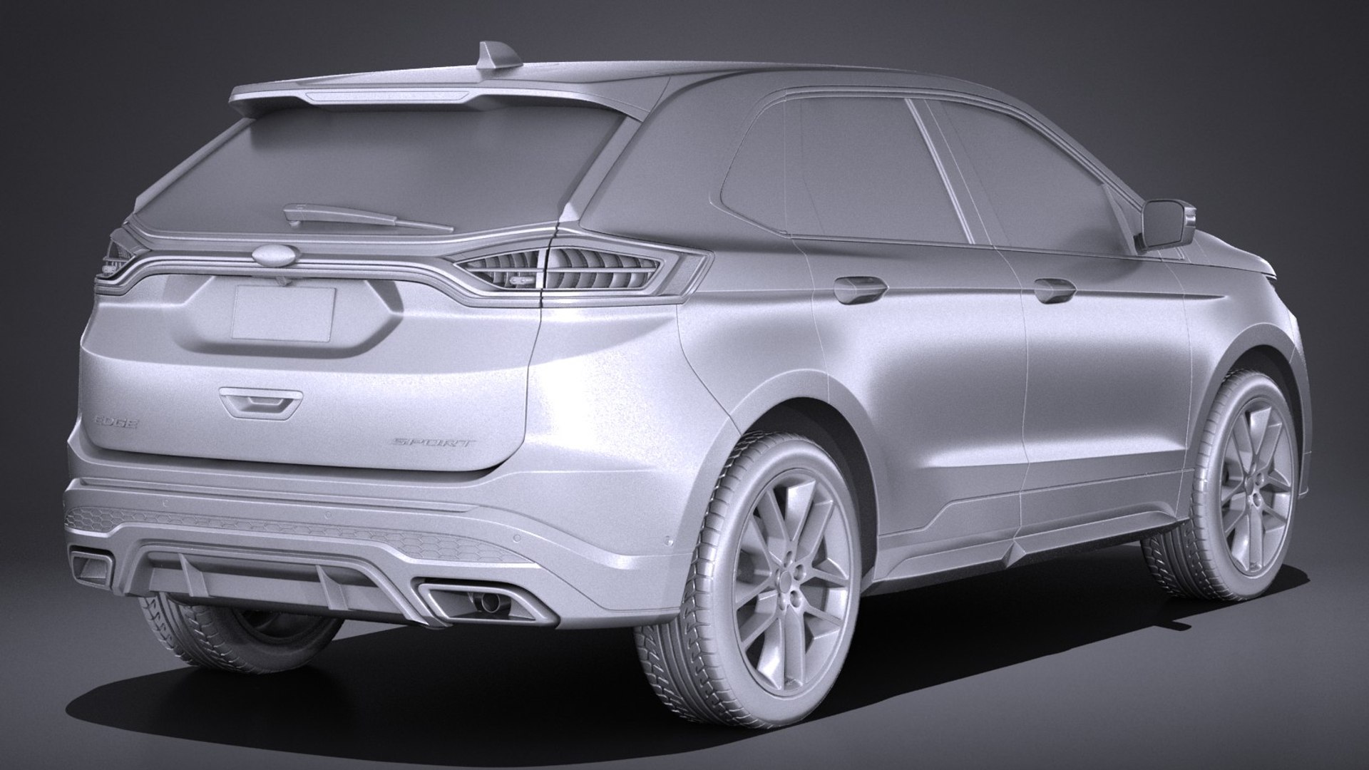 edge sport 2017 3d max