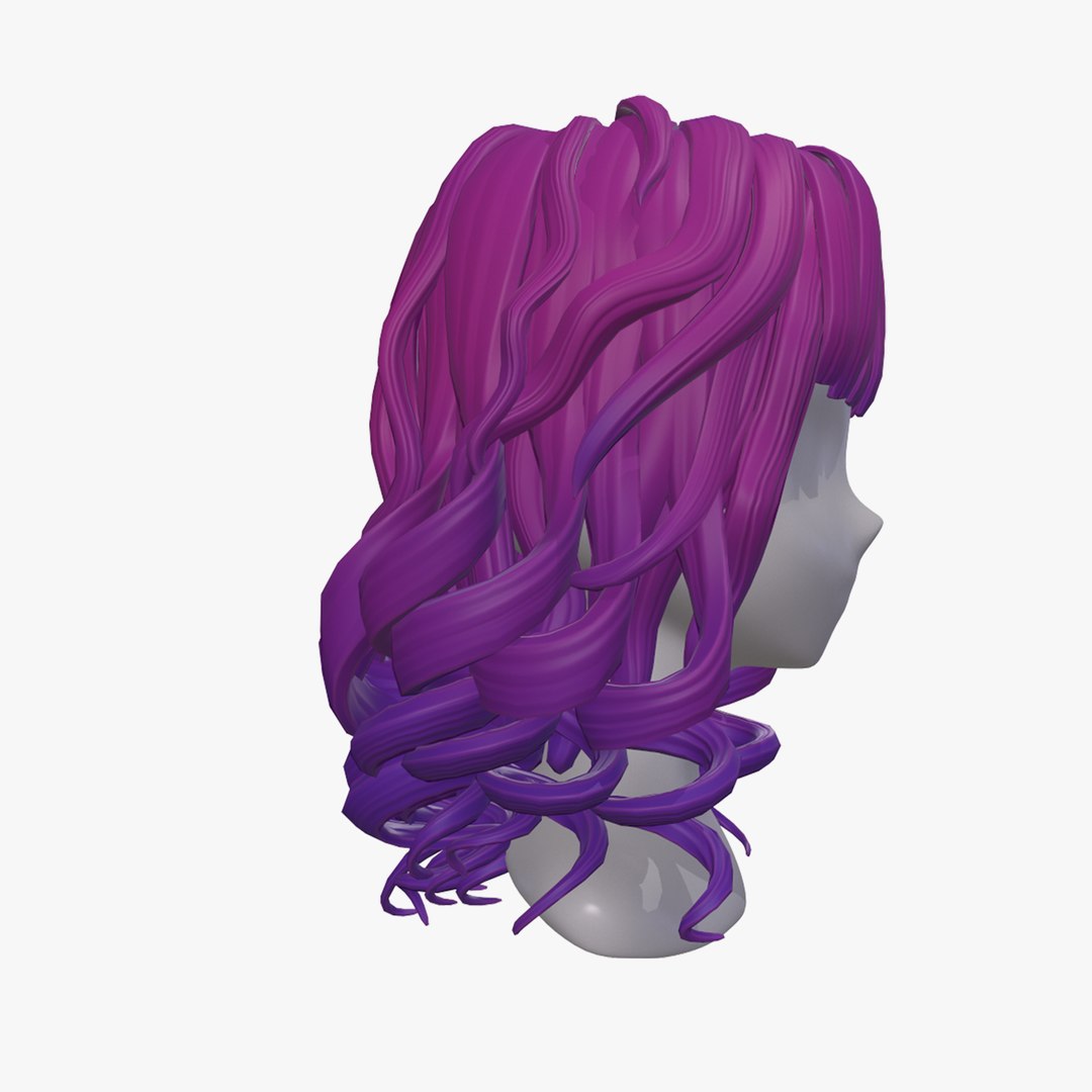 Hair16 3D Model - TurboSquid 2054387