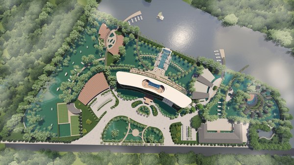 modelo 3d Revit Hotel Resort - TurboSquid 1368512