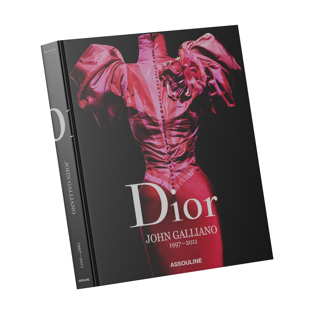 3D THE DIOR Series Assouline Coffee Table Books - TurboSquid 2239954