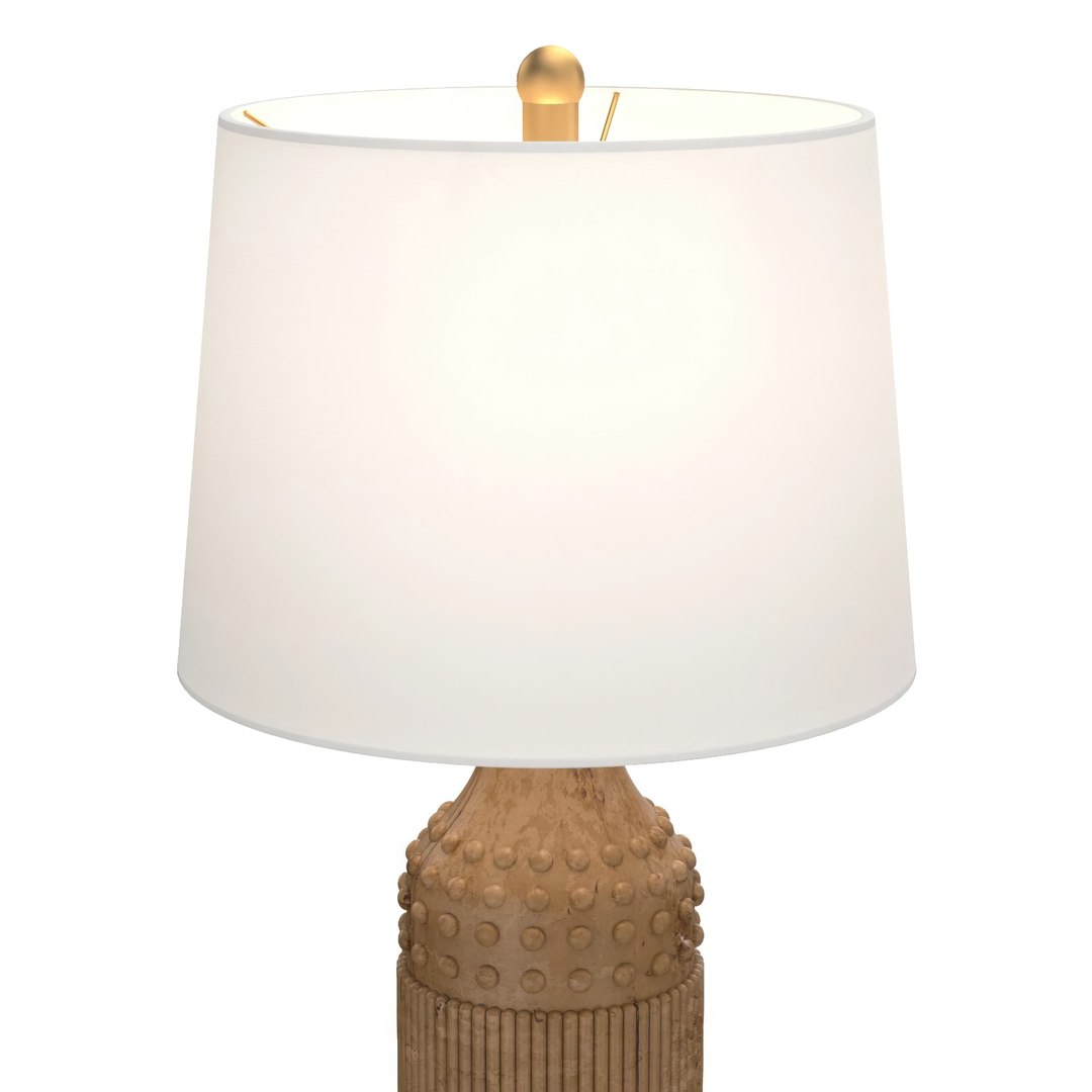 Surya LTT-002 Lutton Table Lamp Portable Light 3D Model - TurboSquid ...