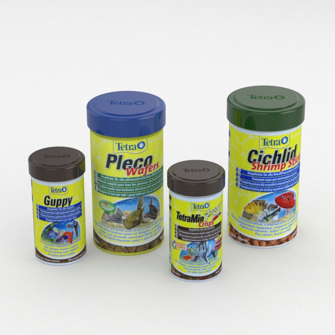 3D Model Fish Food - TurboSquid 1328627