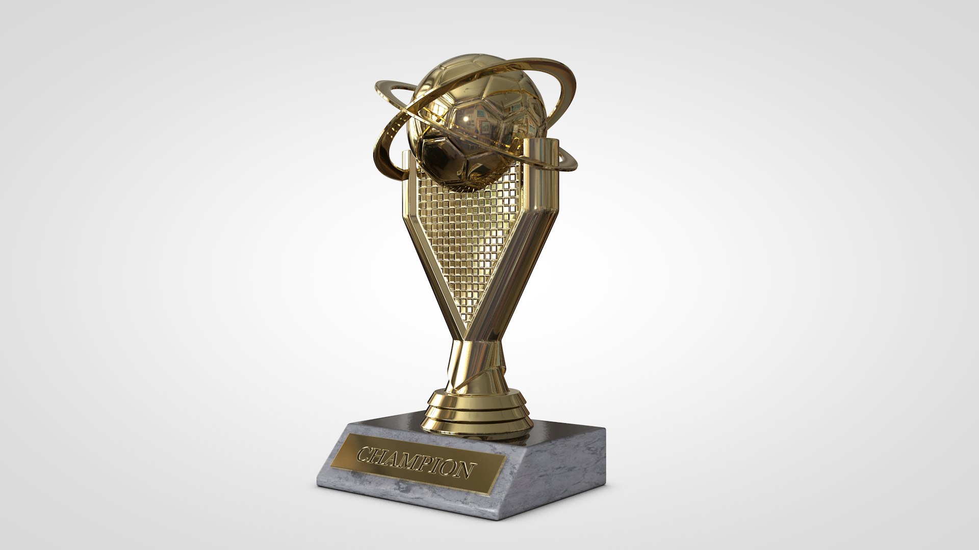 Soccer Trophy 3D Model - TurboSquid 1956304