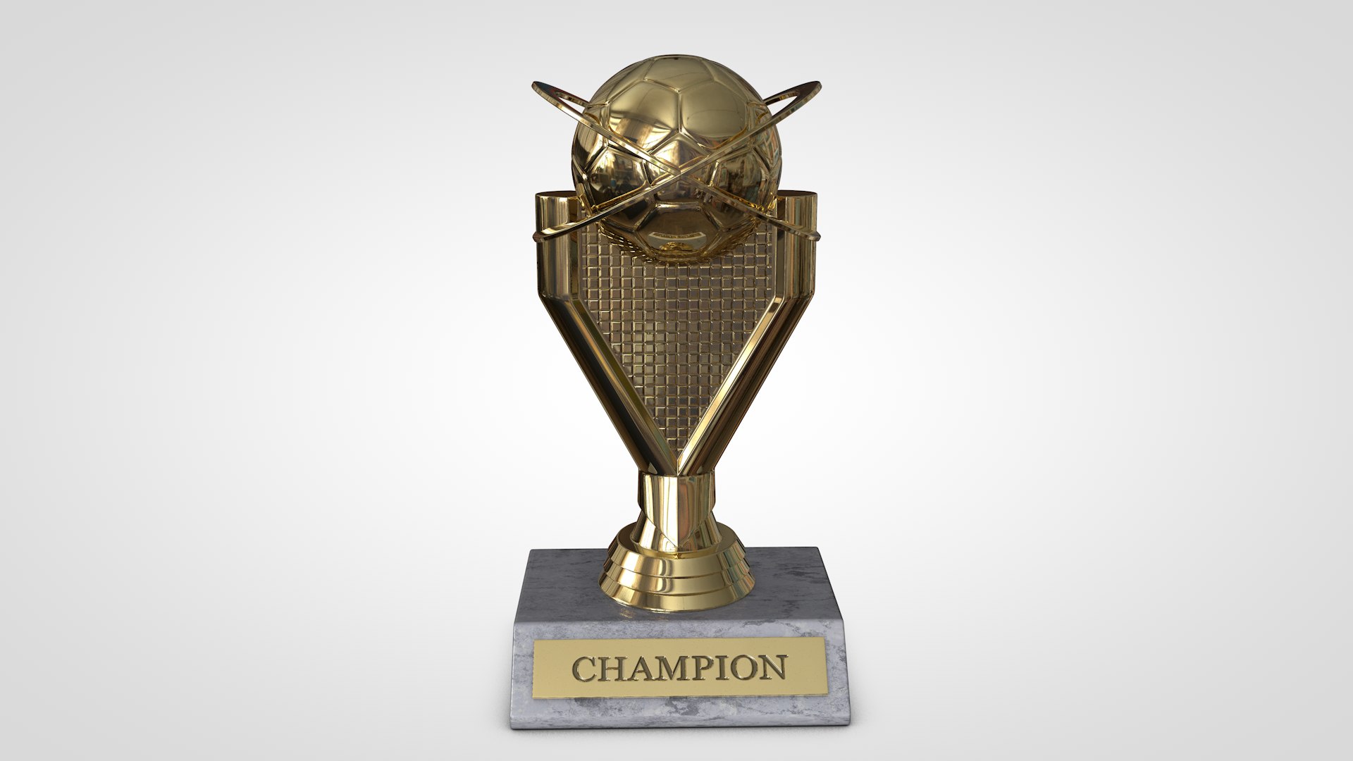 Soccer Trophy 3D Model - TurboSquid 1956304
