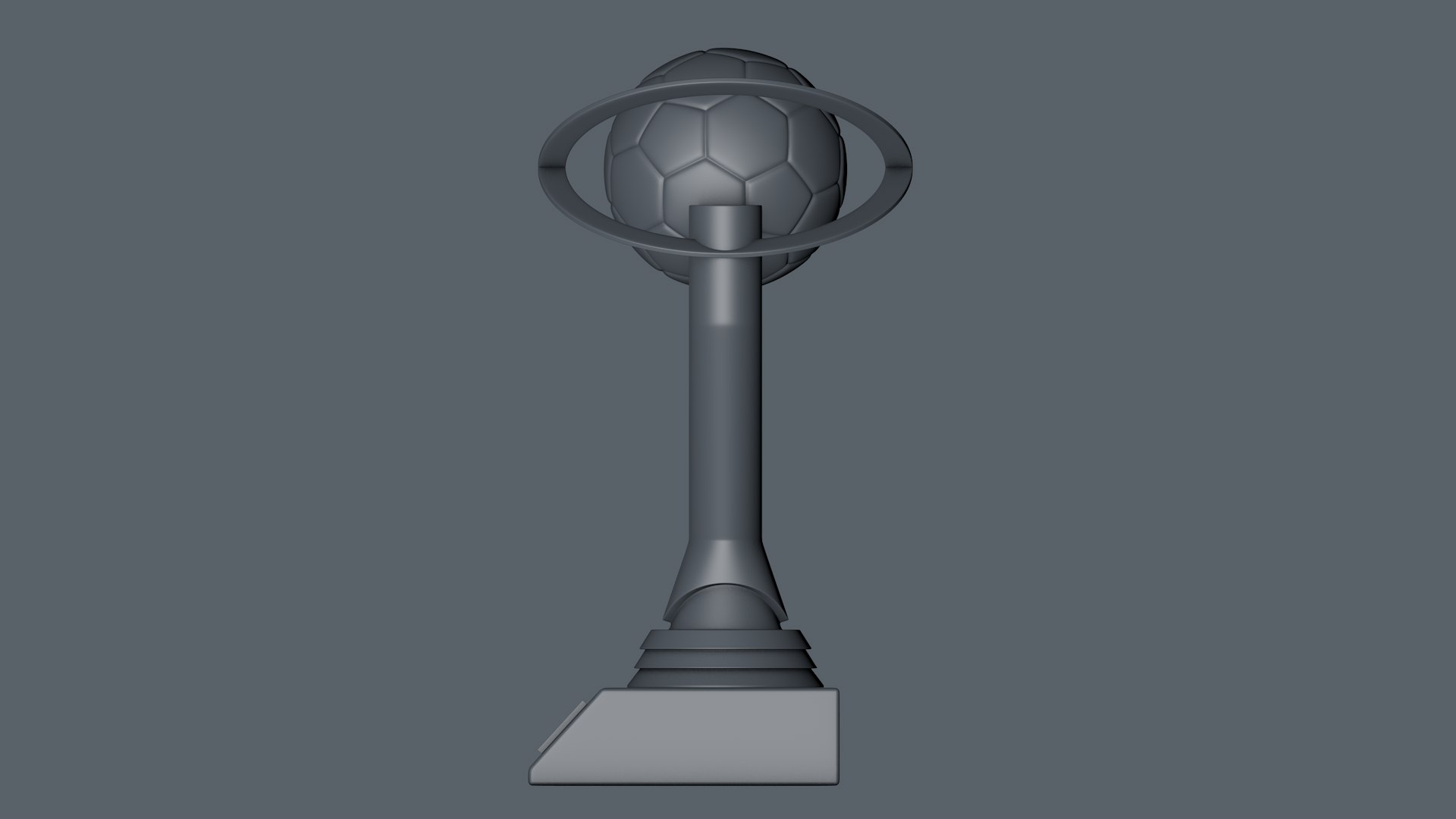 Soccer Trophy 3D Model - TurboSquid 1956304