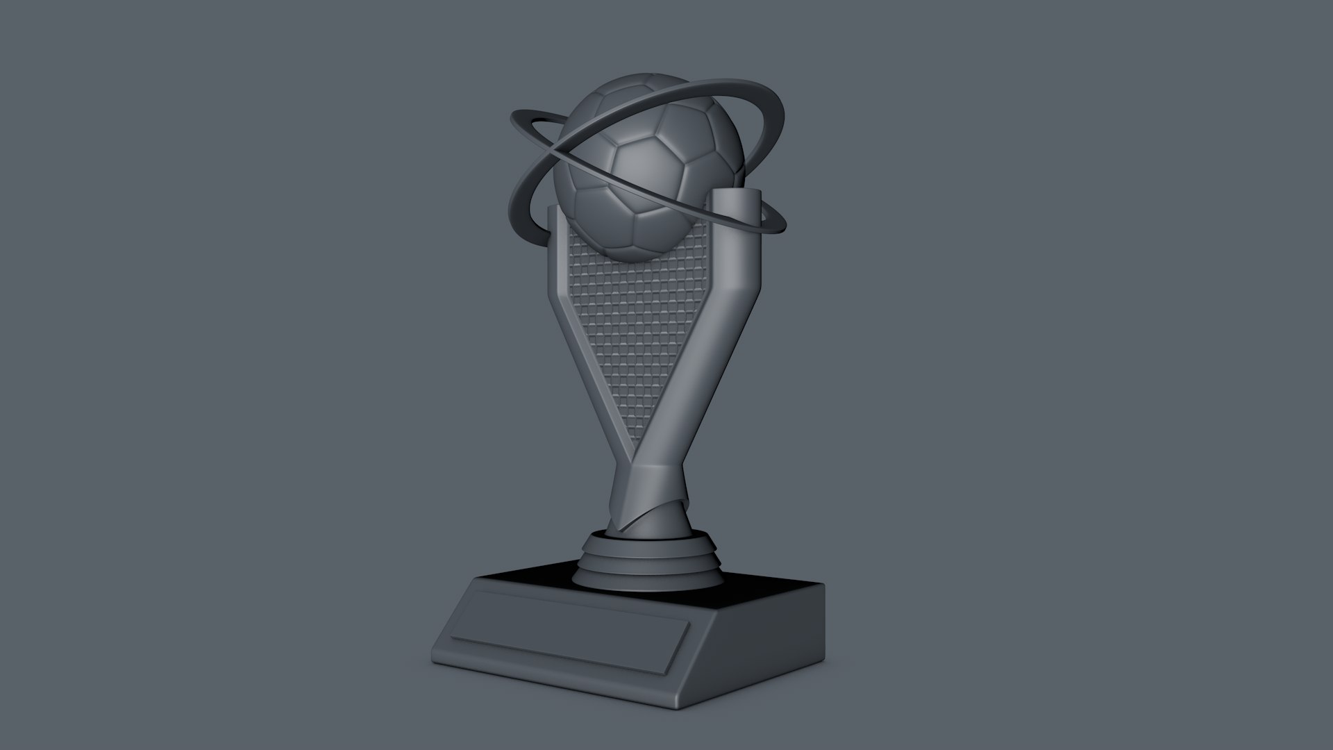 Soccer Trophy 3D Model - TurboSquid 1956304