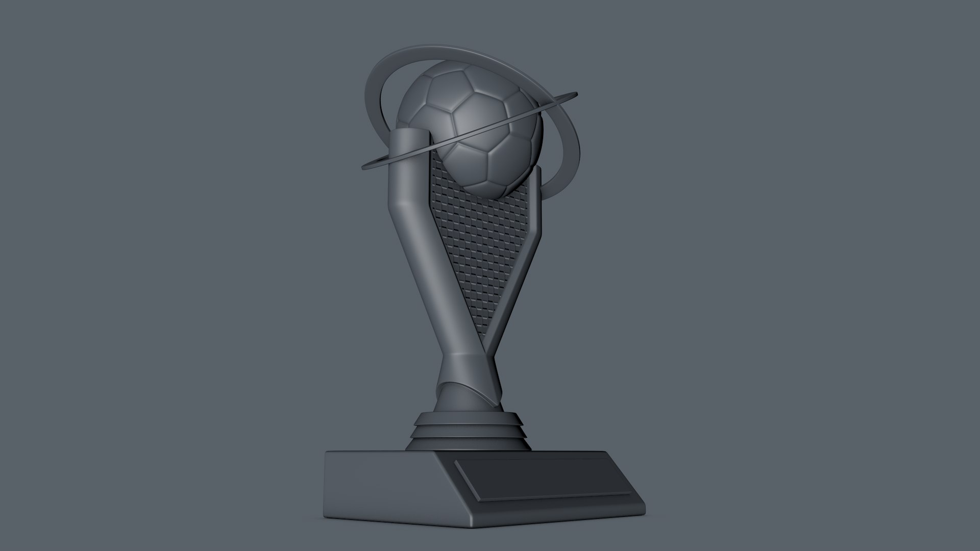 Soccer Trophy 3D Model - TurboSquid 1956304