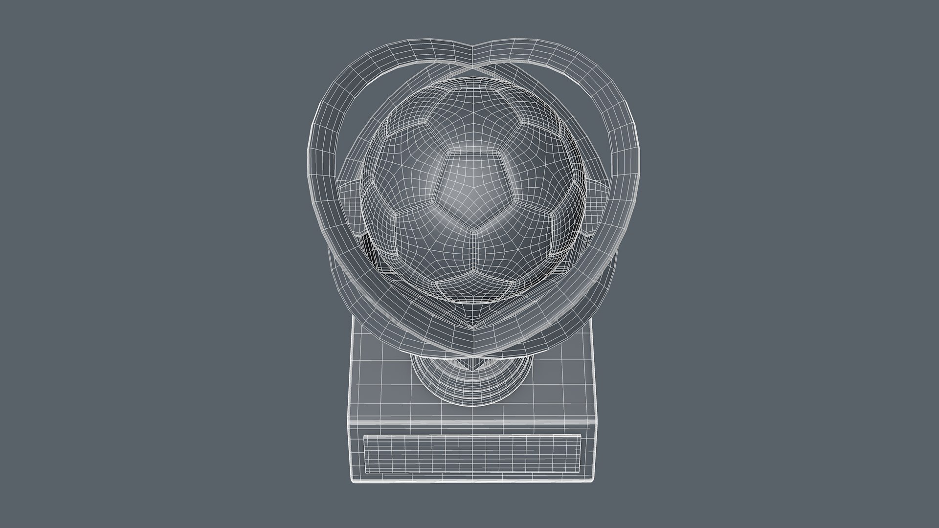 Soccer Trophy 3D Model - TurboSquid 1956304