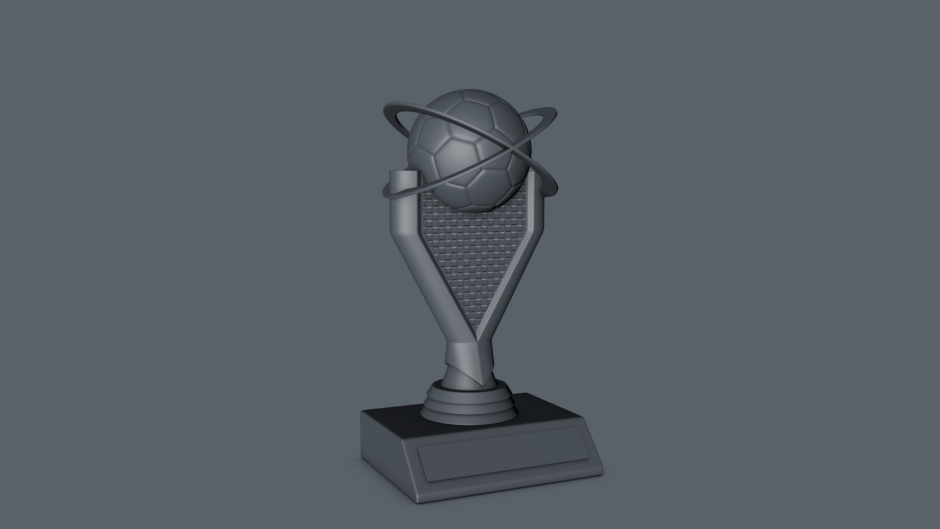 Soccer Trophy 3D Model - TurboSquid 1956304