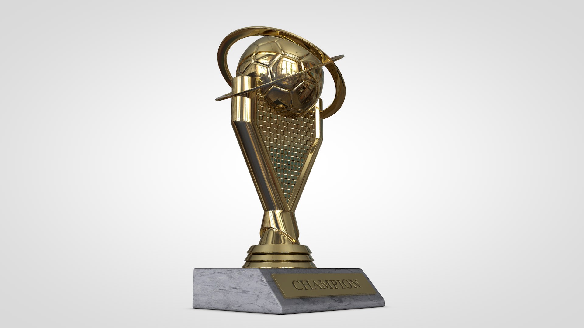 Soccer Trophy 3D Model - TurboSquid 1956304