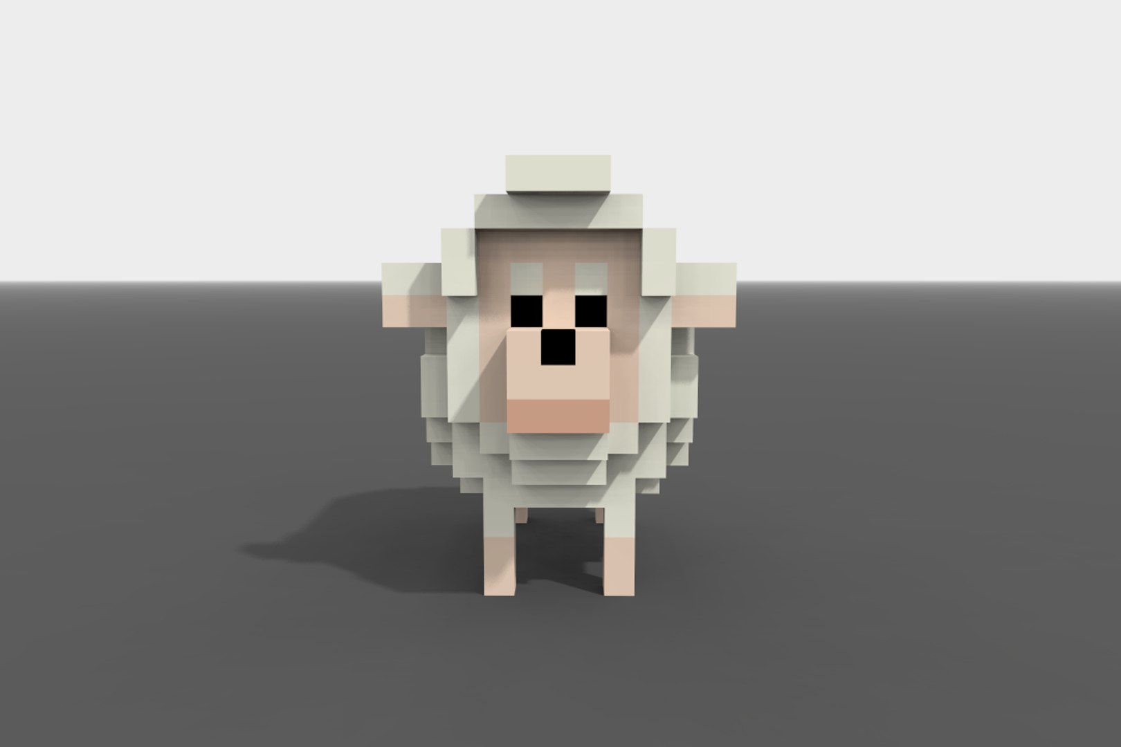 Pack 10 Voxel Farm Animals 3D Model - TurboSquid 1191281