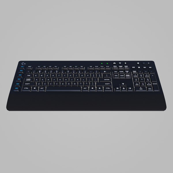 Keyboard logitech gaming 3D model - TurboSquid 1677412