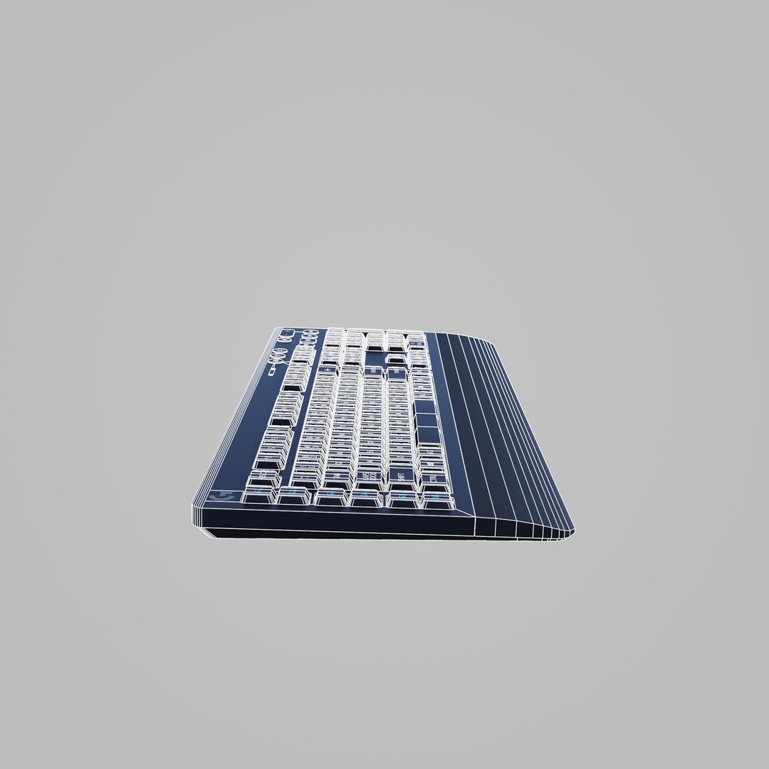 Keyboard logitech gaming 3D model - TurboSquid 1677412