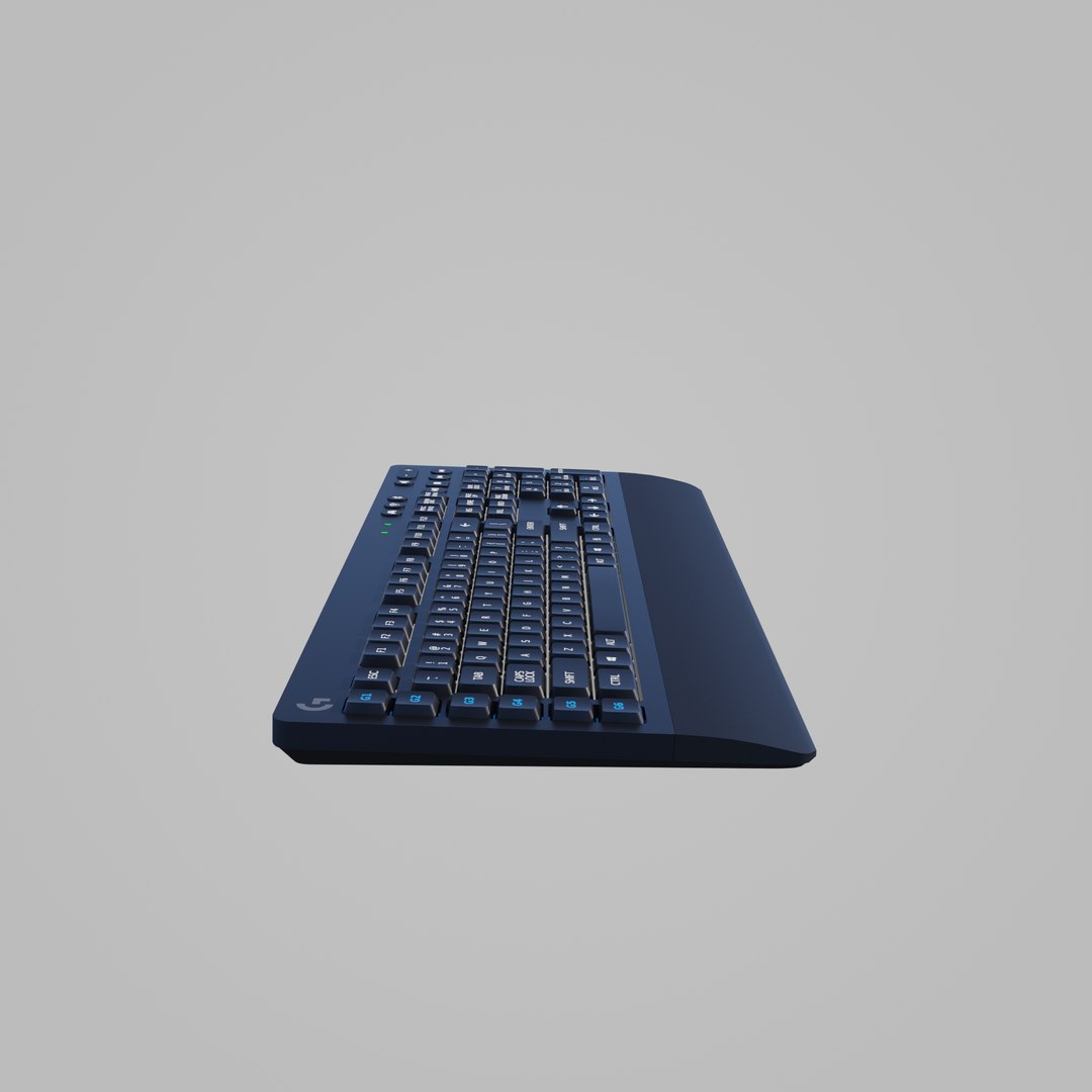 Keyboard logitech gaming 3D model - TurboSquid 1677412