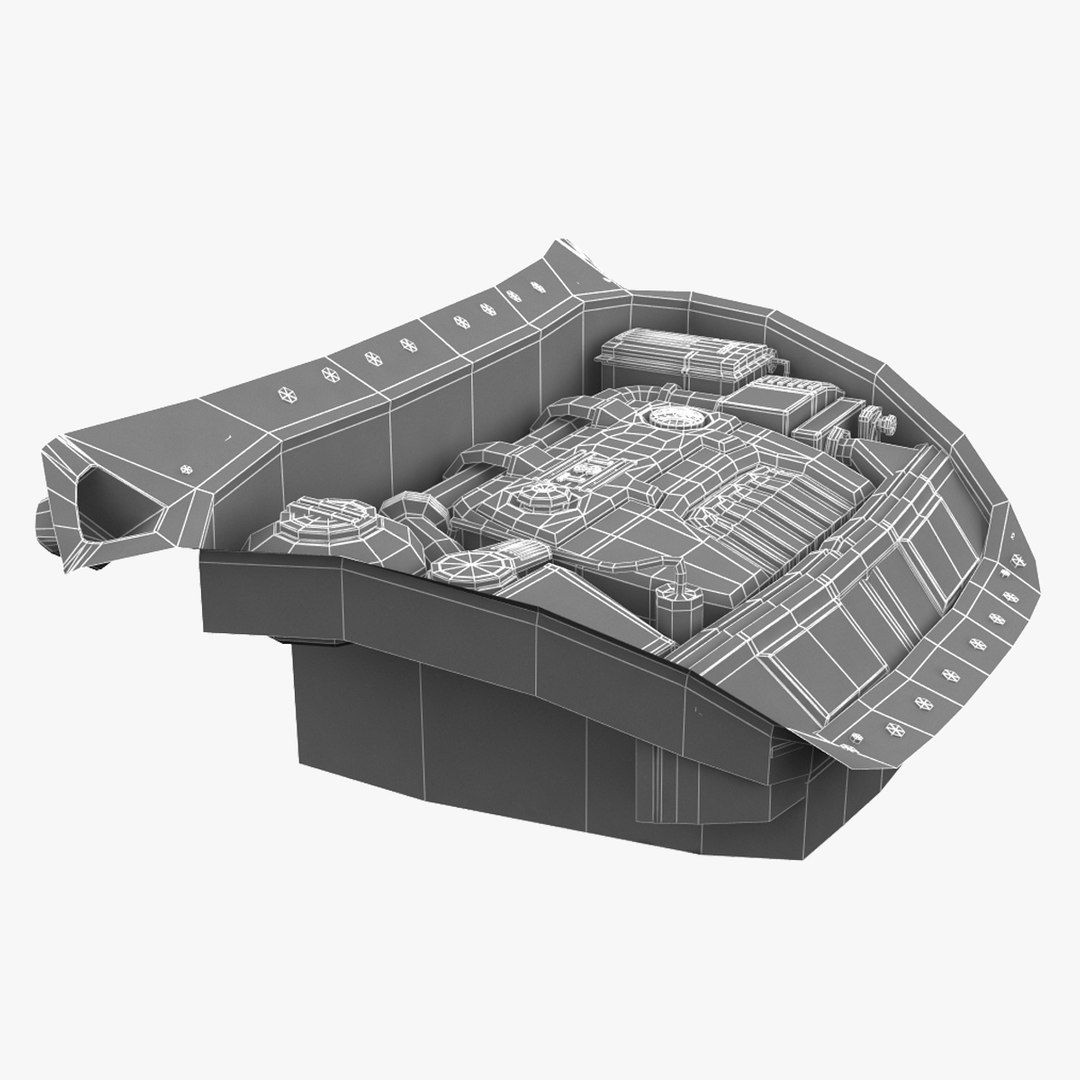 3d Volkswagen Car Engine Model