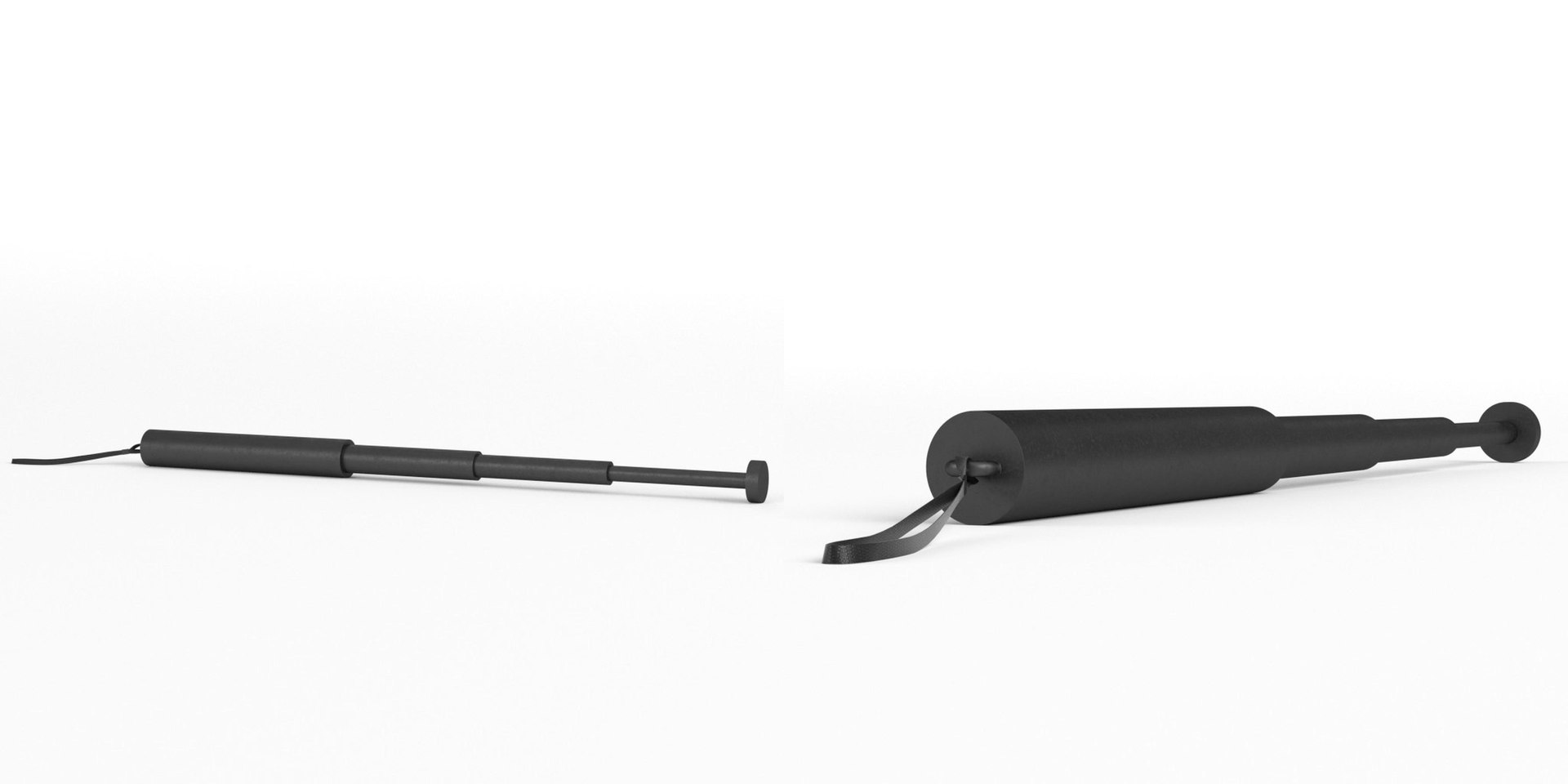 3D Expandable Baton Model - TurboSquid 1599361