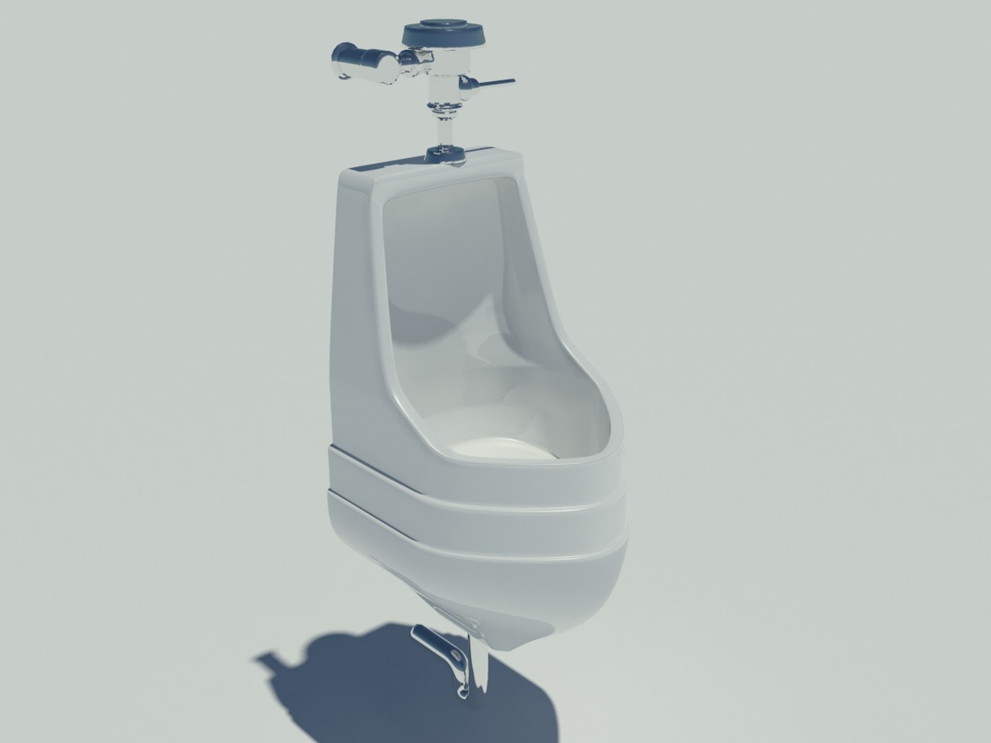 3d Model Bathroom Urinal