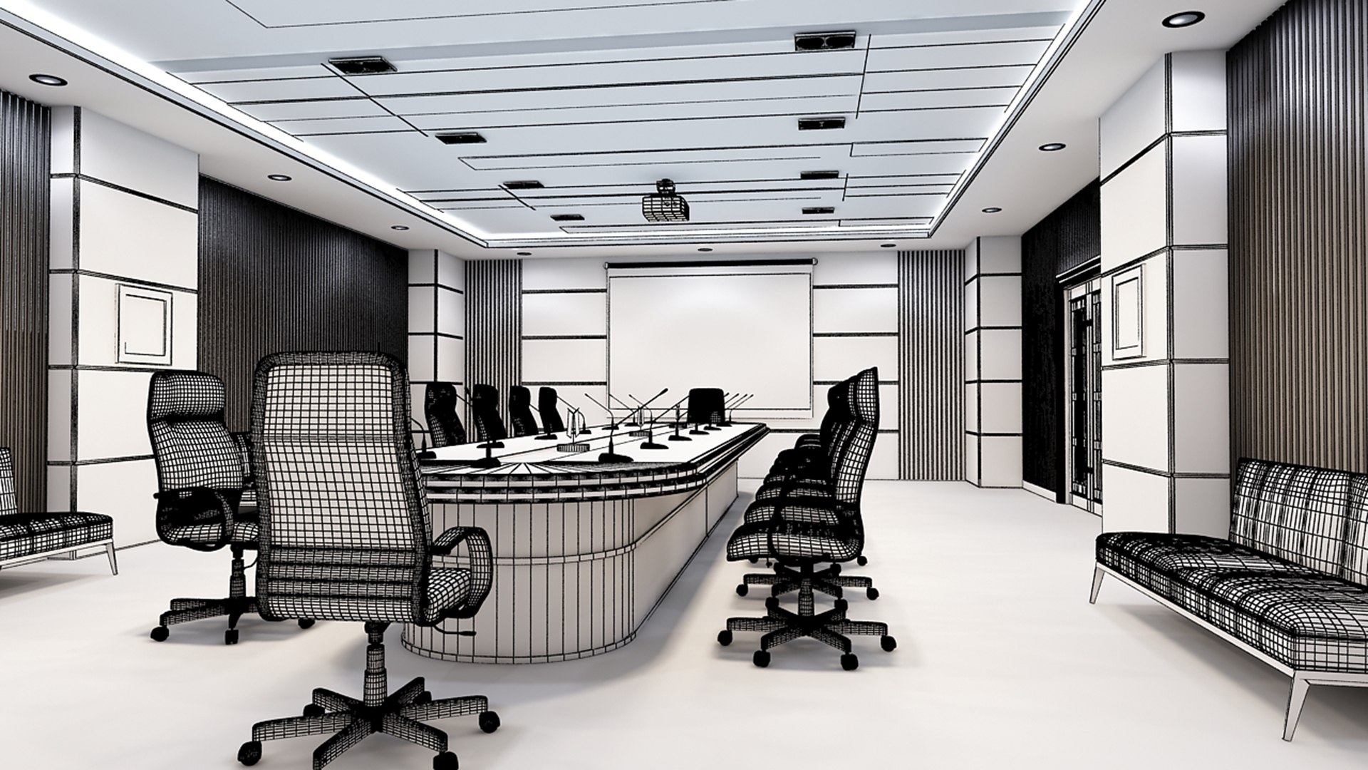 3D model Conference Room 10 - TurboSquid 2175172