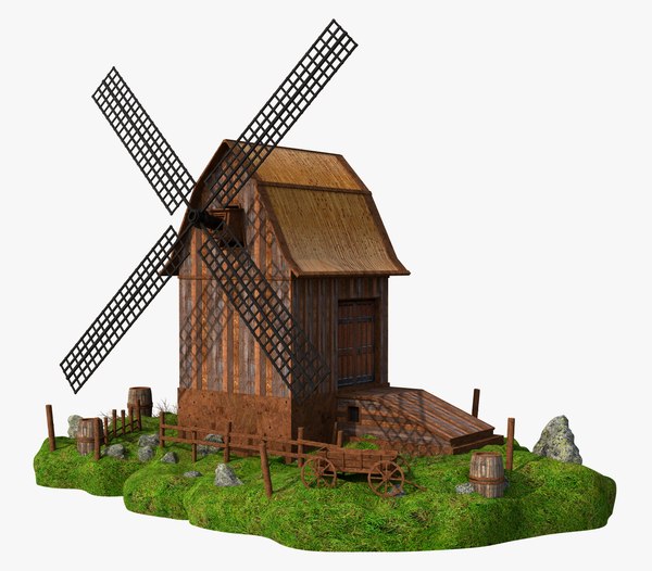 Windmill Blender Models for Download | TurboSquid