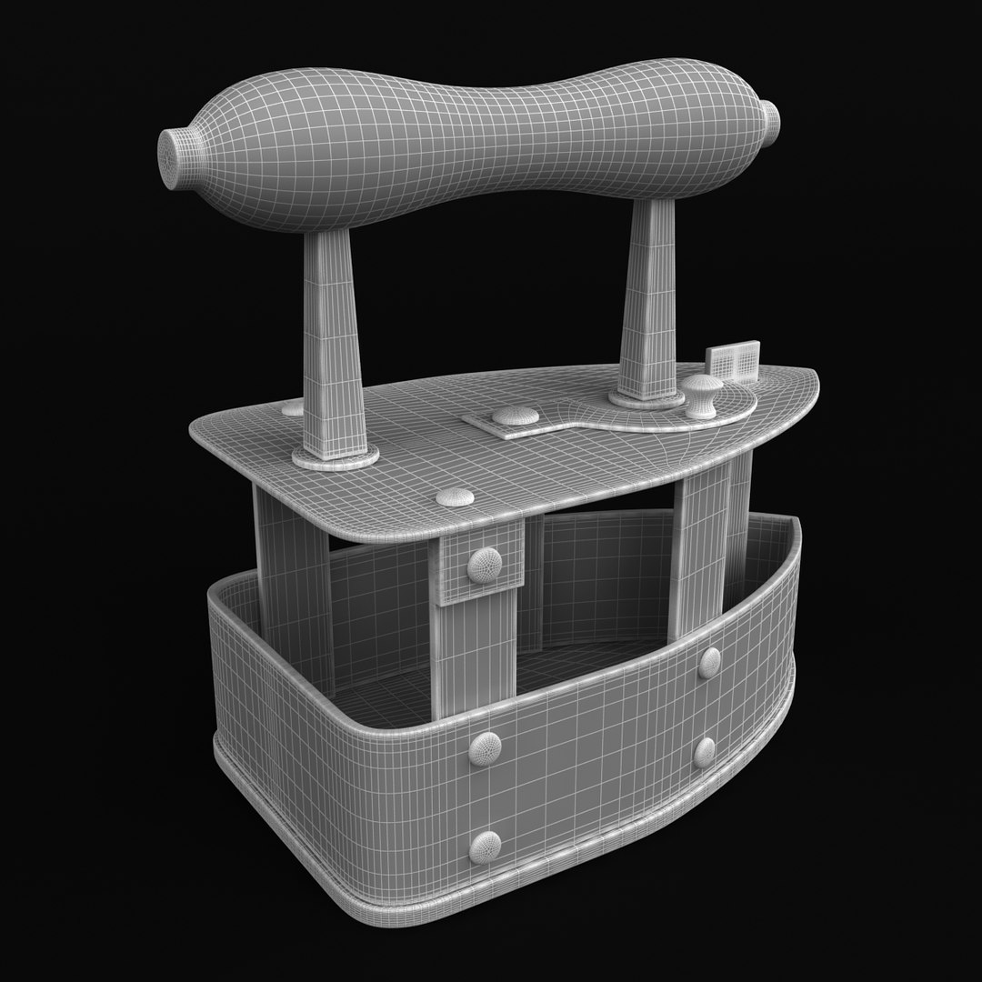 3d model es iron antique