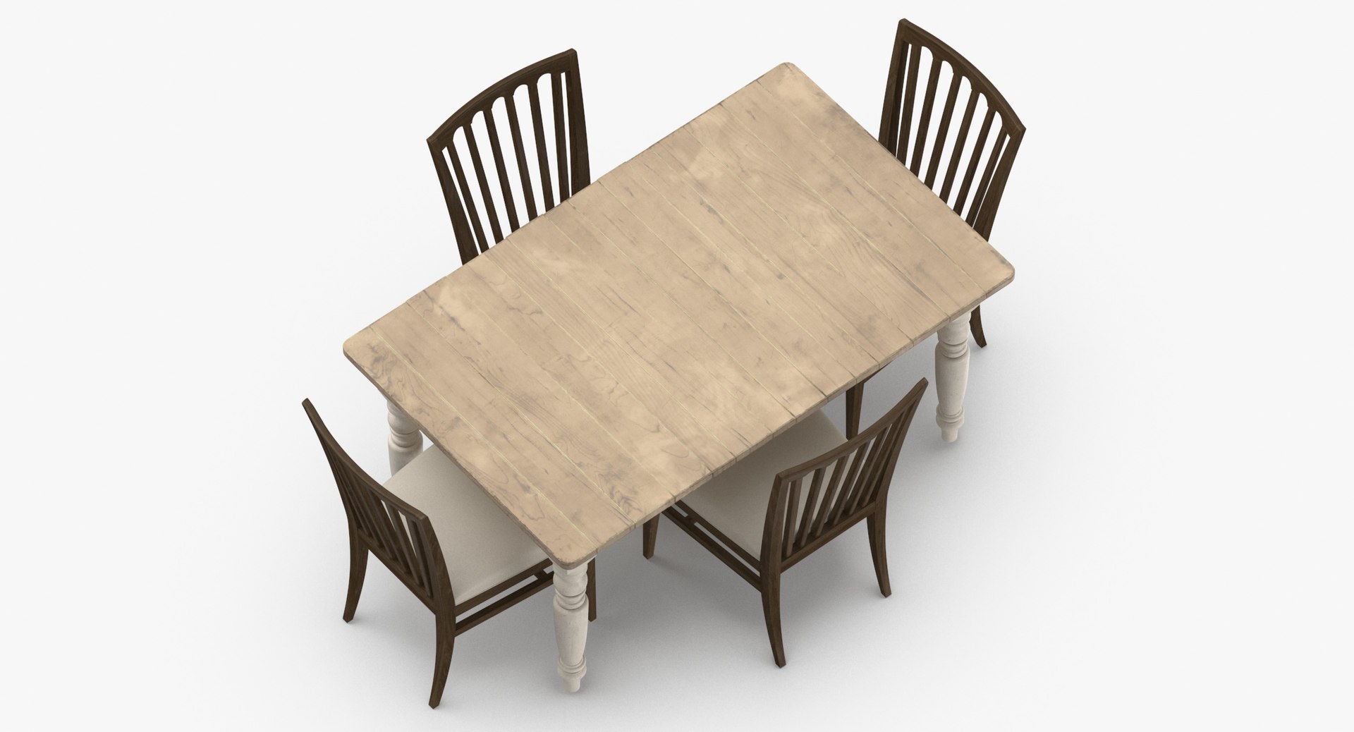 3D Classical Dining Room Set Model - TurboSquid 1537592