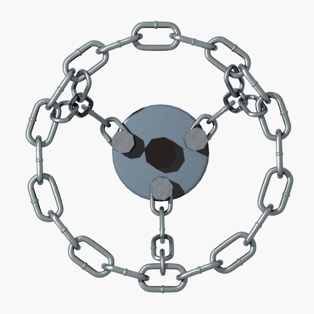 Chain Steering Wheel 3d Max