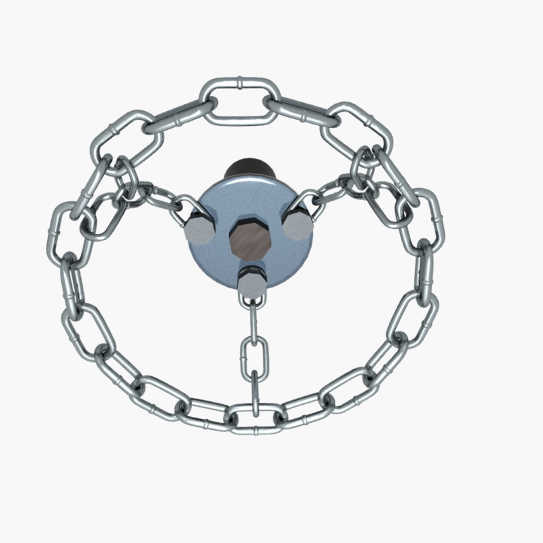 Chain Steering Wheel 3d Max