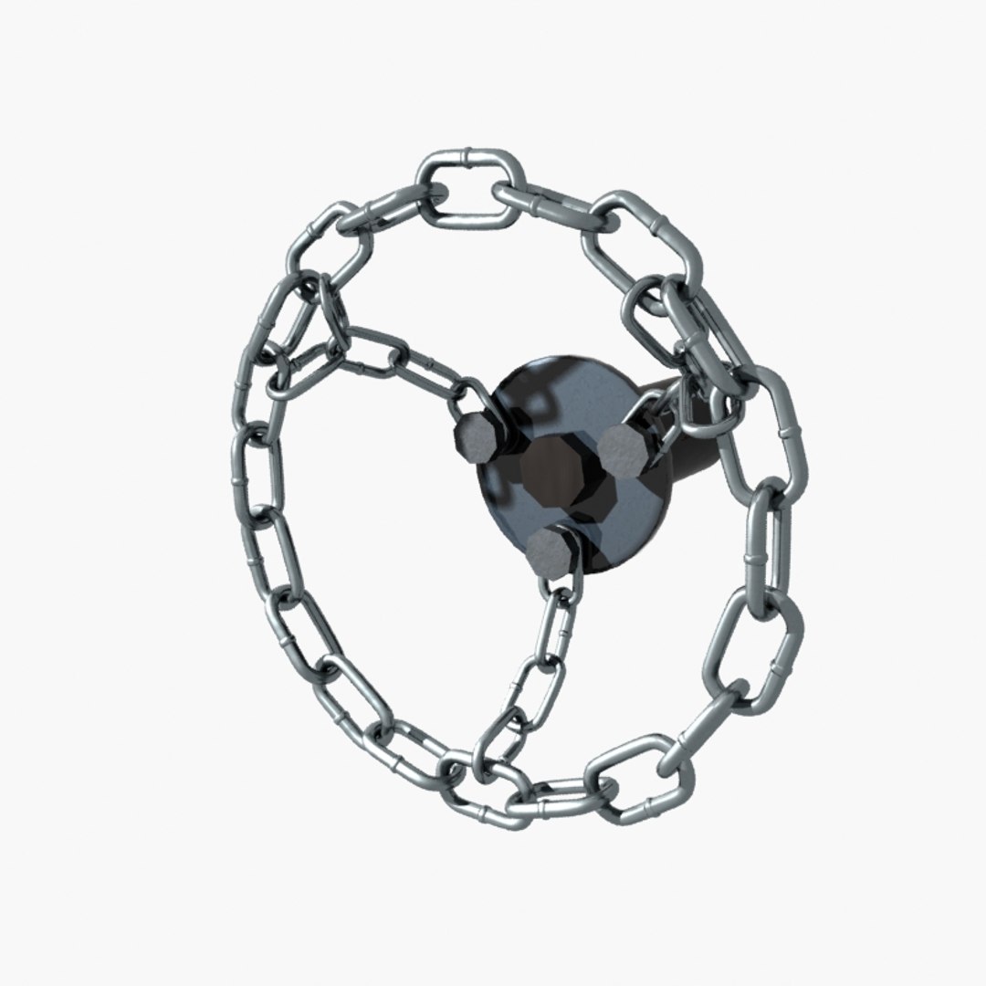 Chain Steering Wheel 3d Max