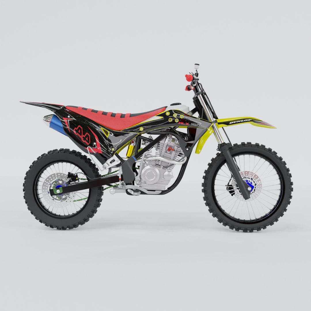 KAWASAKI KLX GORDON 2012 Model - TurboSquid 2096486