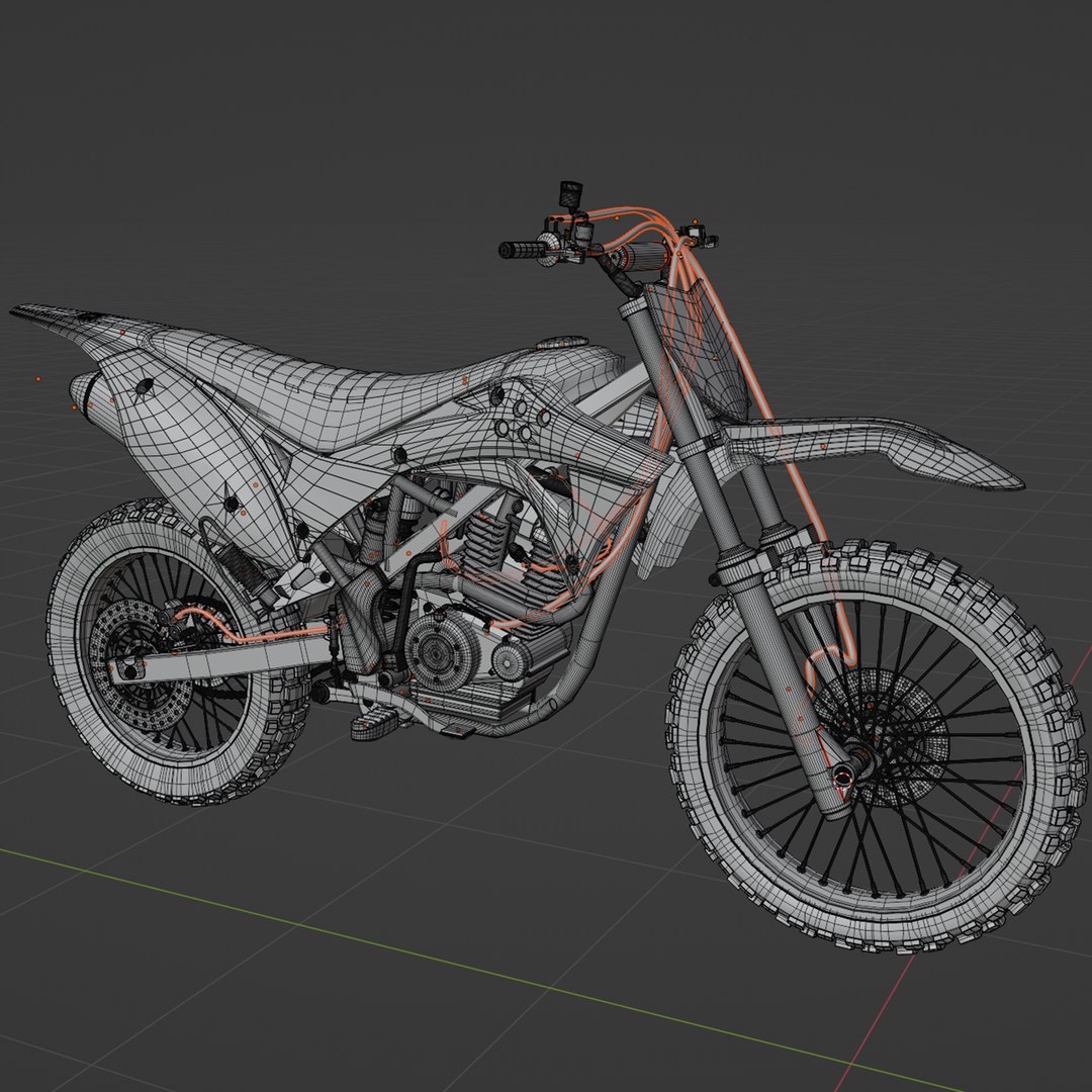 KAWASAKI KLX GORDON 2012 Model - TurboSquid 2096486