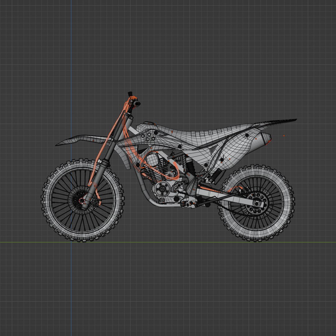 KAWASAKI KLX GORDON 2012 Model - TurboSquid 2096486