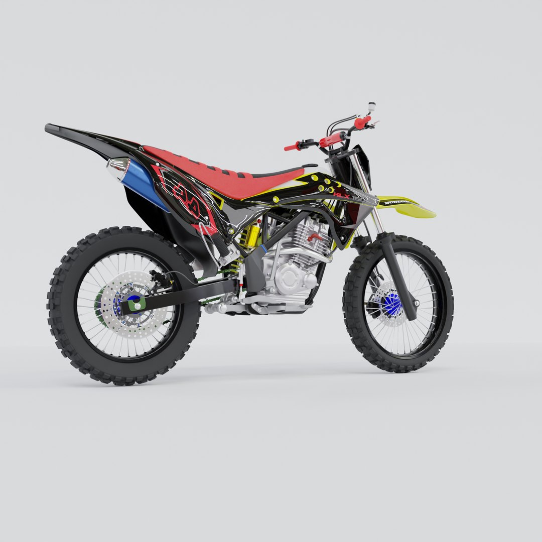 KAWASAKI KLX GORDON 2012 Model - TurboSquid 2096486