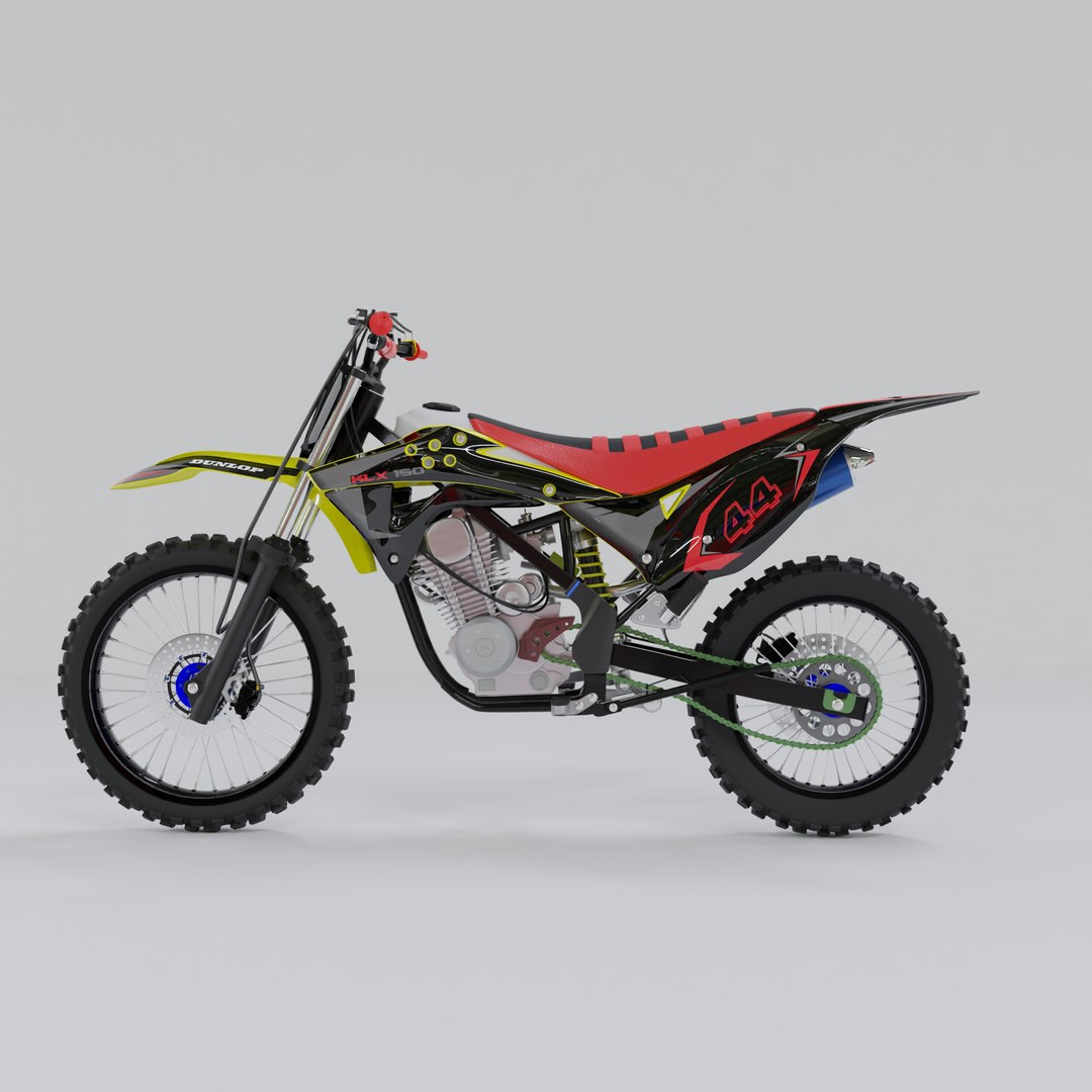 KAWASAKI KLX GORDON 2012 Model - TurboSquid 2096486