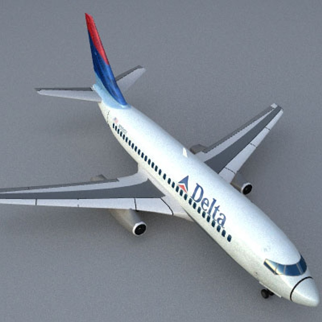 3d Model Planes Airlines