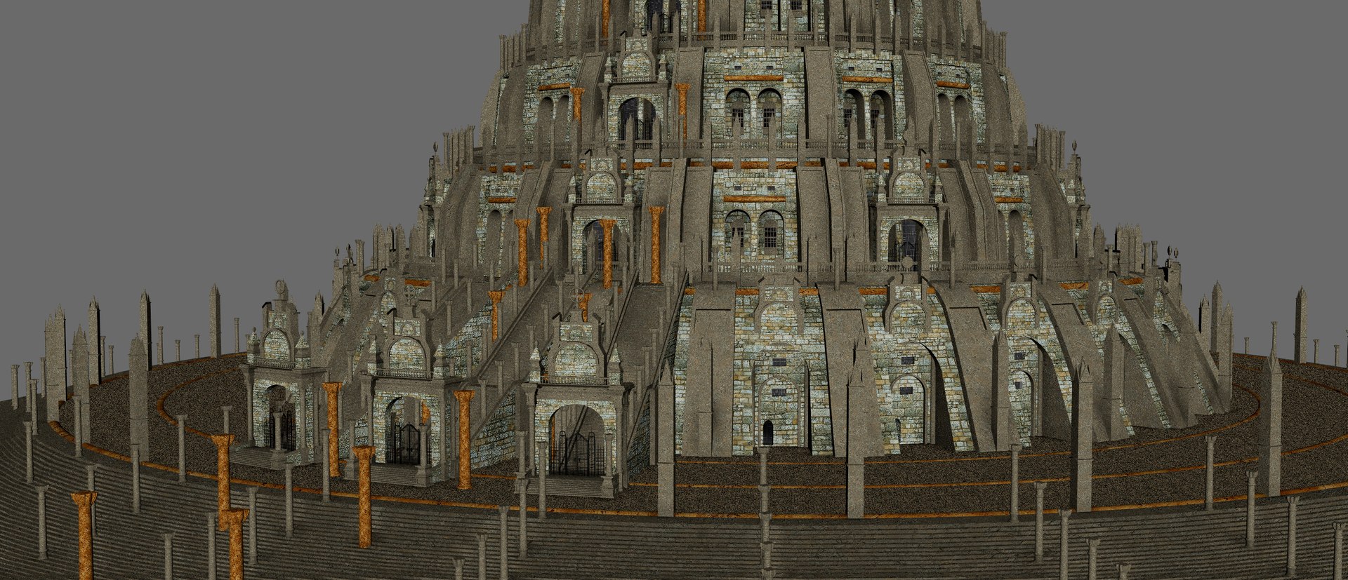 3D Model Tower Of Babel - TurboSquid 2236897