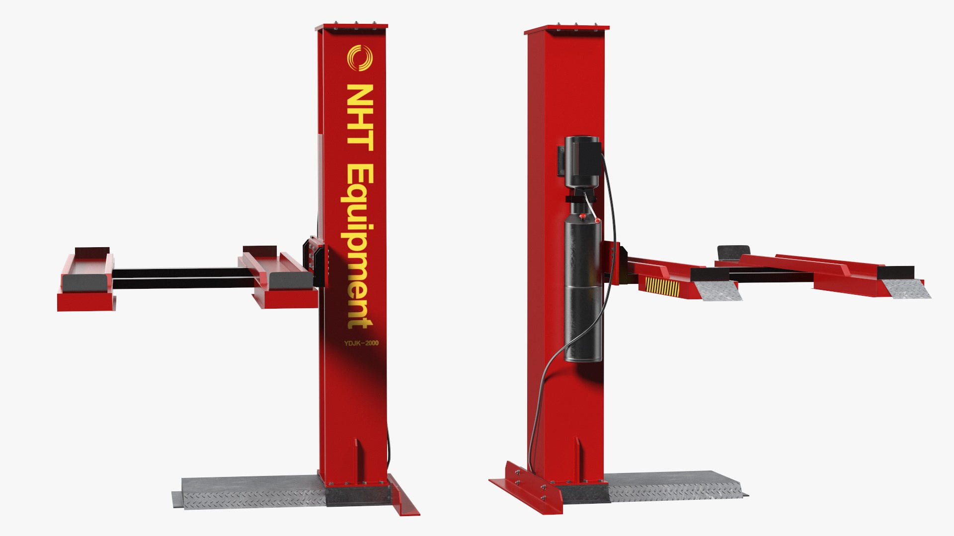 3D Single Post Car Storage Hoist Model - TurboSquid 2230552