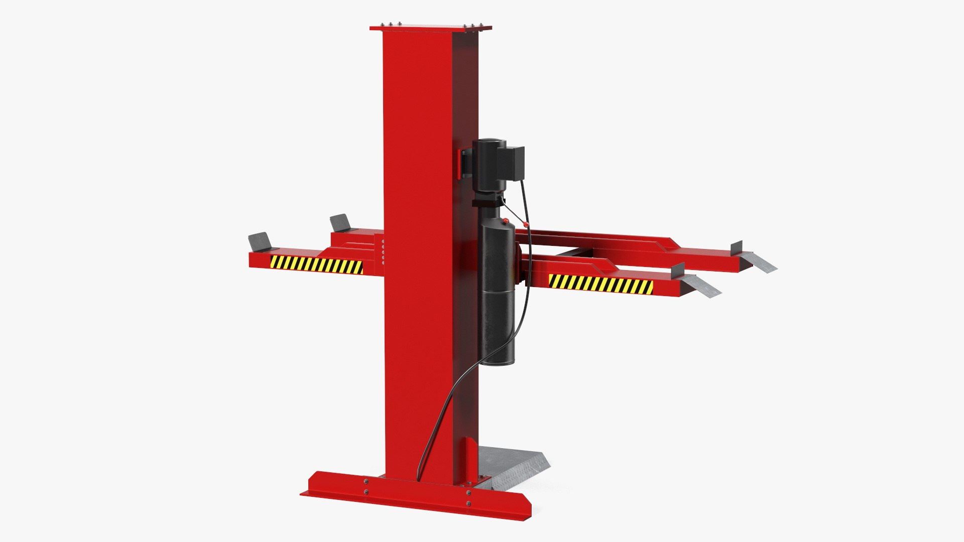 3D Single Post Car Storage Hoist Model - TurboSquid 2230552