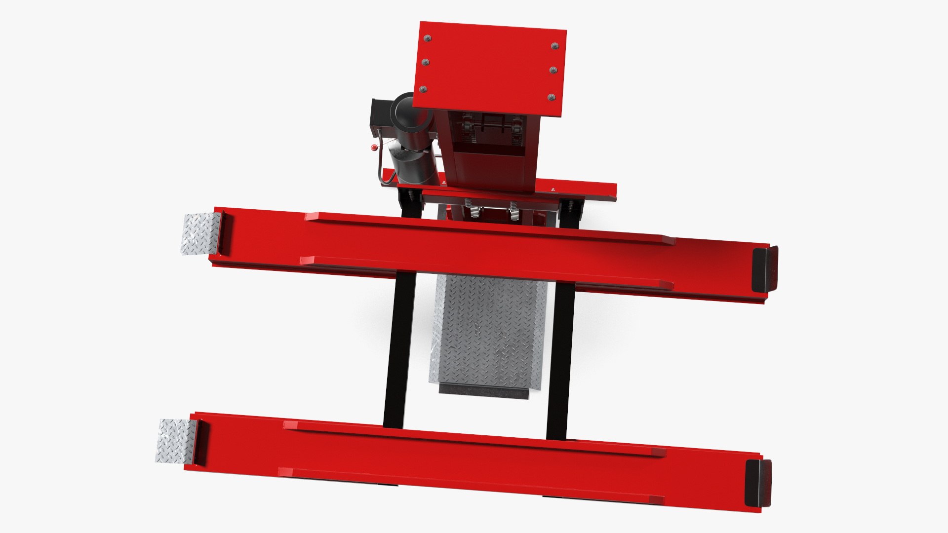 3D Single Post Car Storage Hoist Model - TurboSquid 2230552